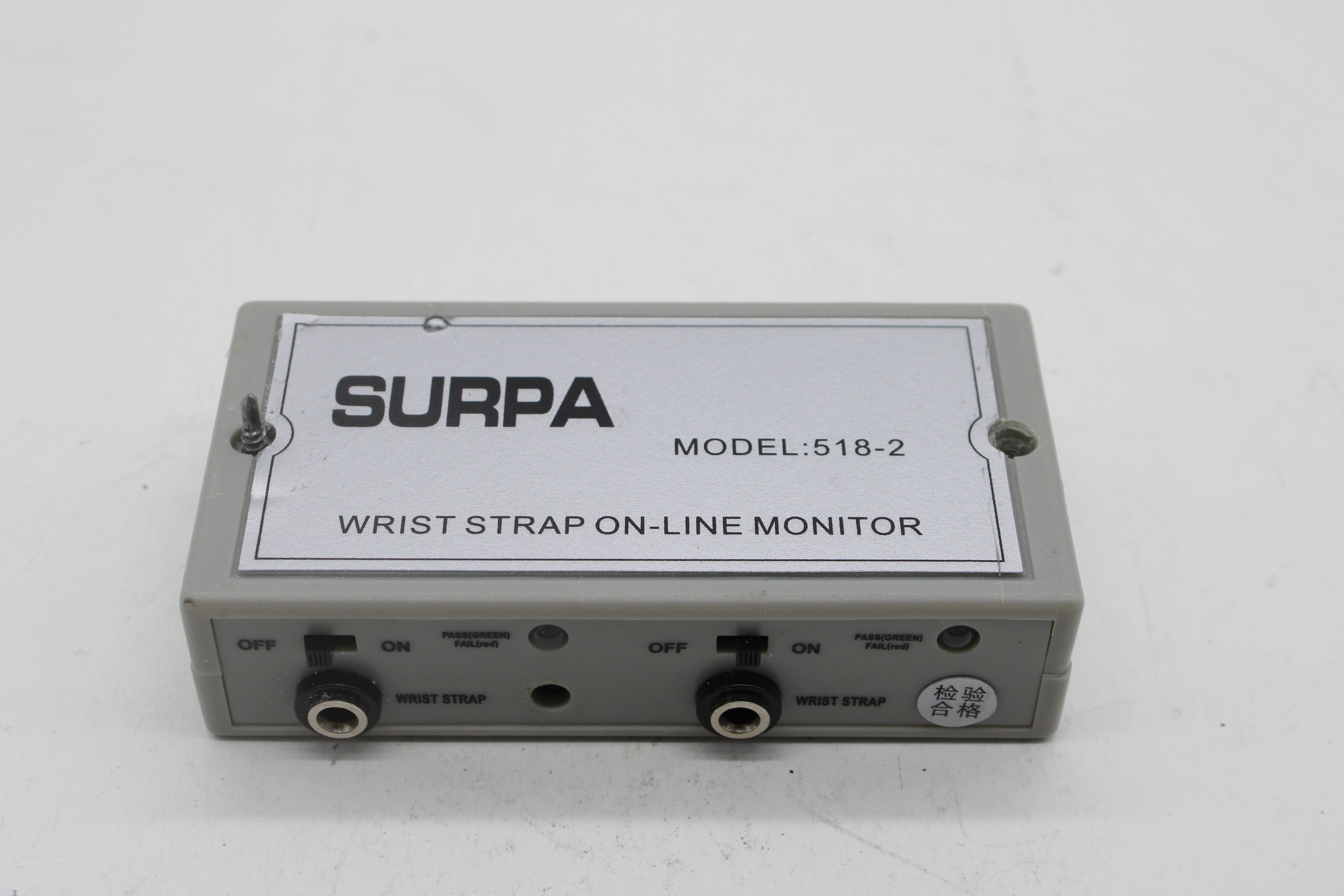 Surpa 518-2 Continuous WristStrap Online Monitor – NTC Tech