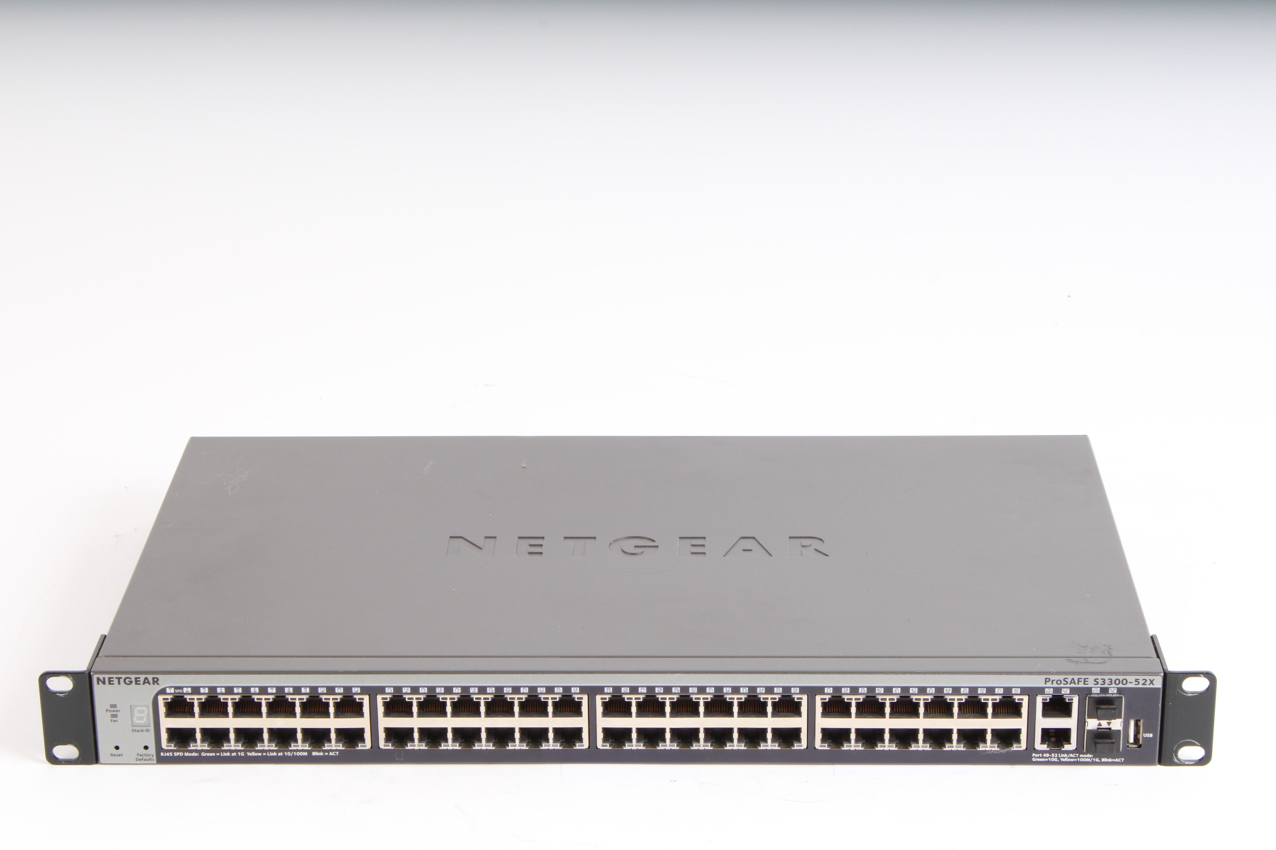 Netgear S3300-52X ProSAFE 48-Port Gigabit Stackable Smart Switch W/ Ra – NTC Tech