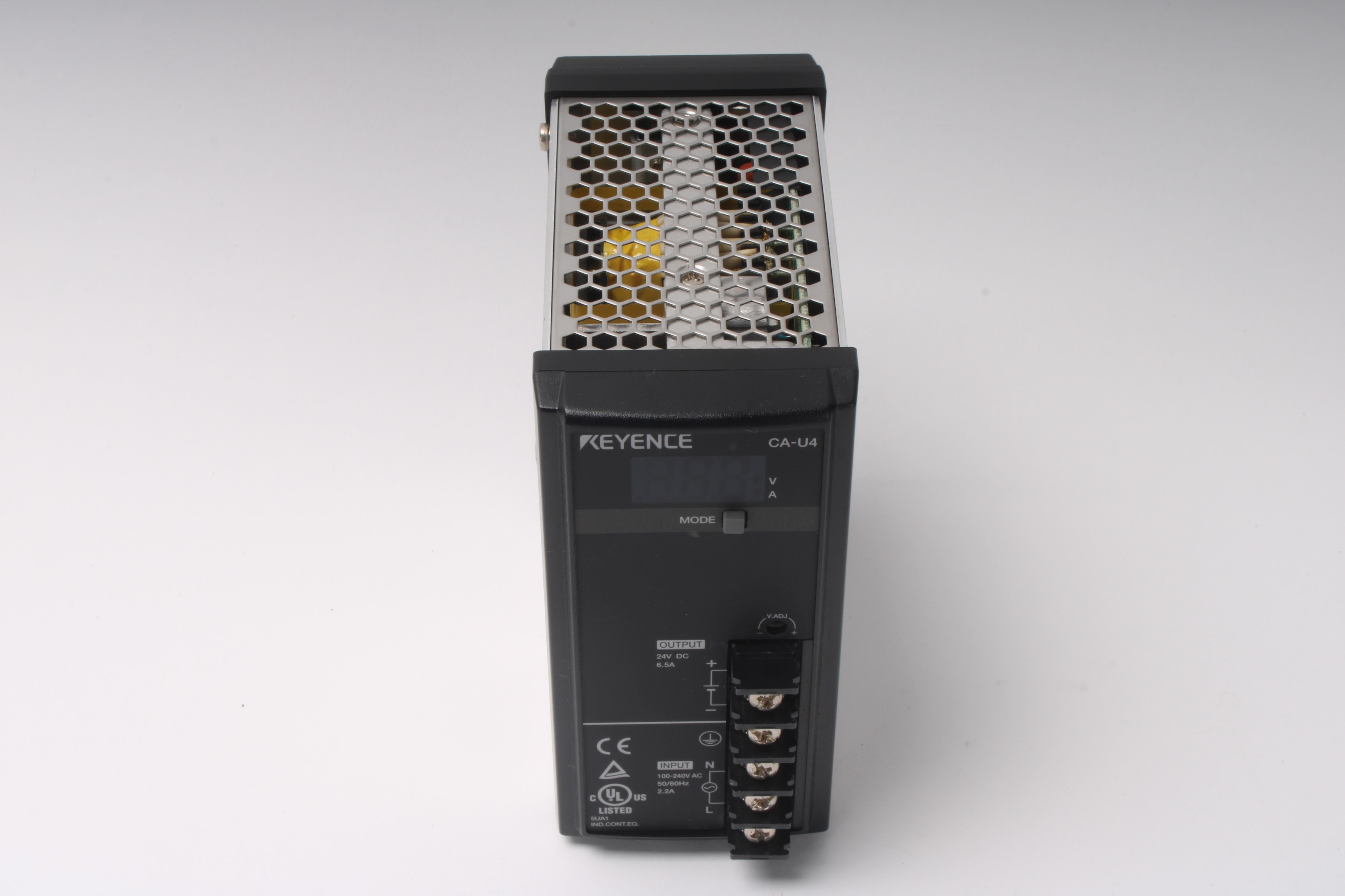 Keyence CA-U4 24VDC 6.5A DIN Rail Mount Industrial Power Supply – NTC Tech