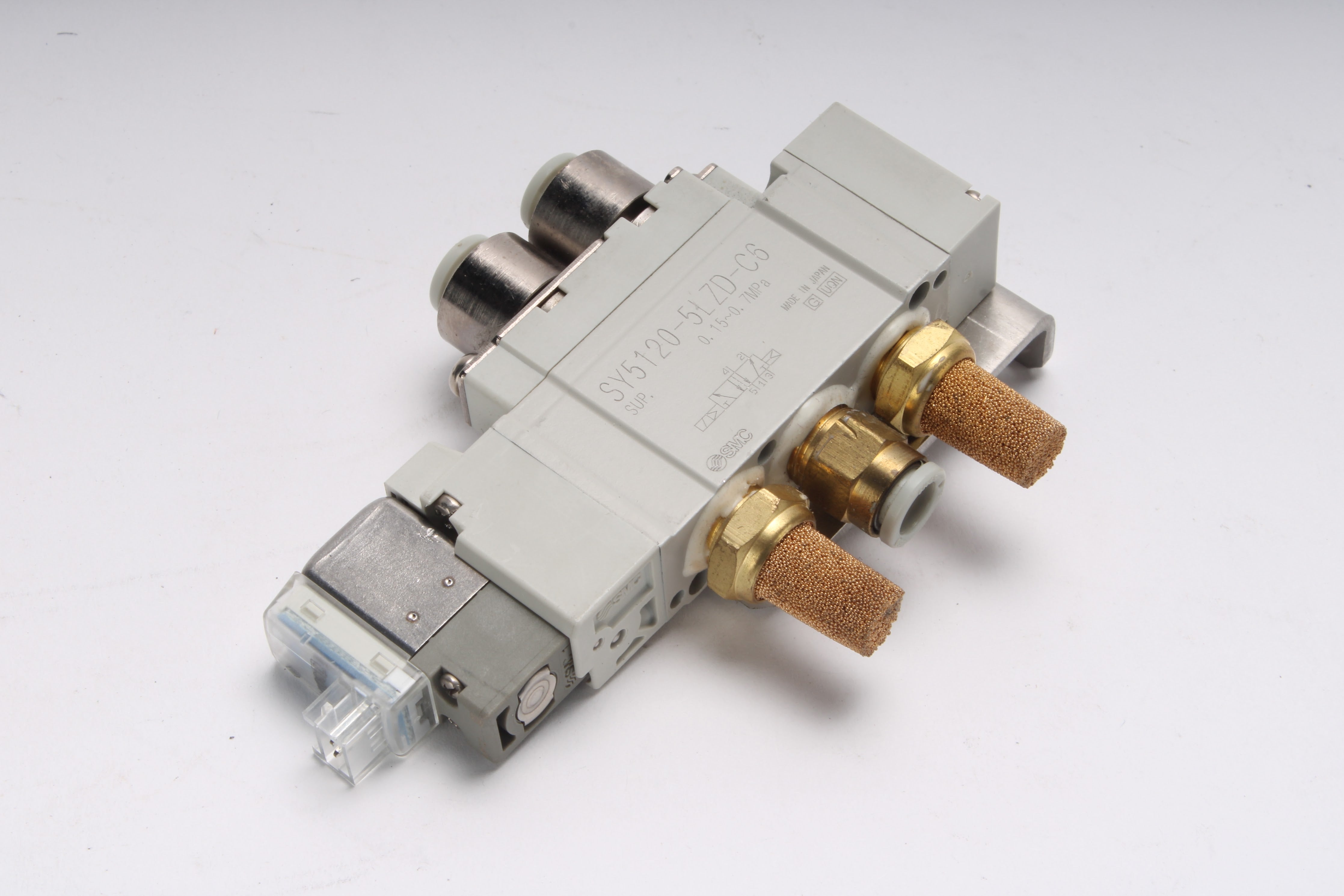 SMC 1x: SY5120-5LZD-C6 Solenoid Air Valve – NTC Tech