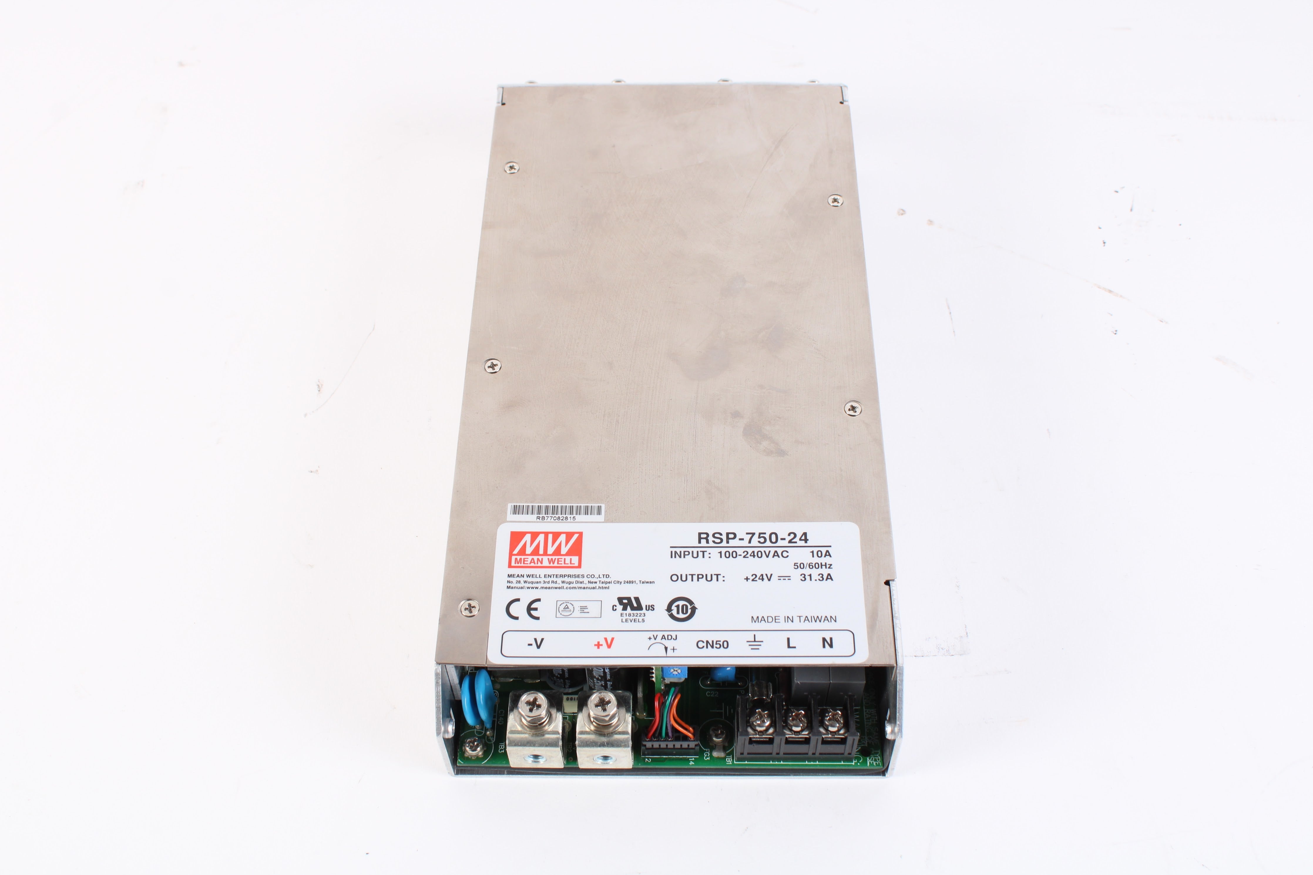 Mean Well RSP-750-24 DC Power Supply 24V 31.3A 100-240VAC Input – NTC Tech