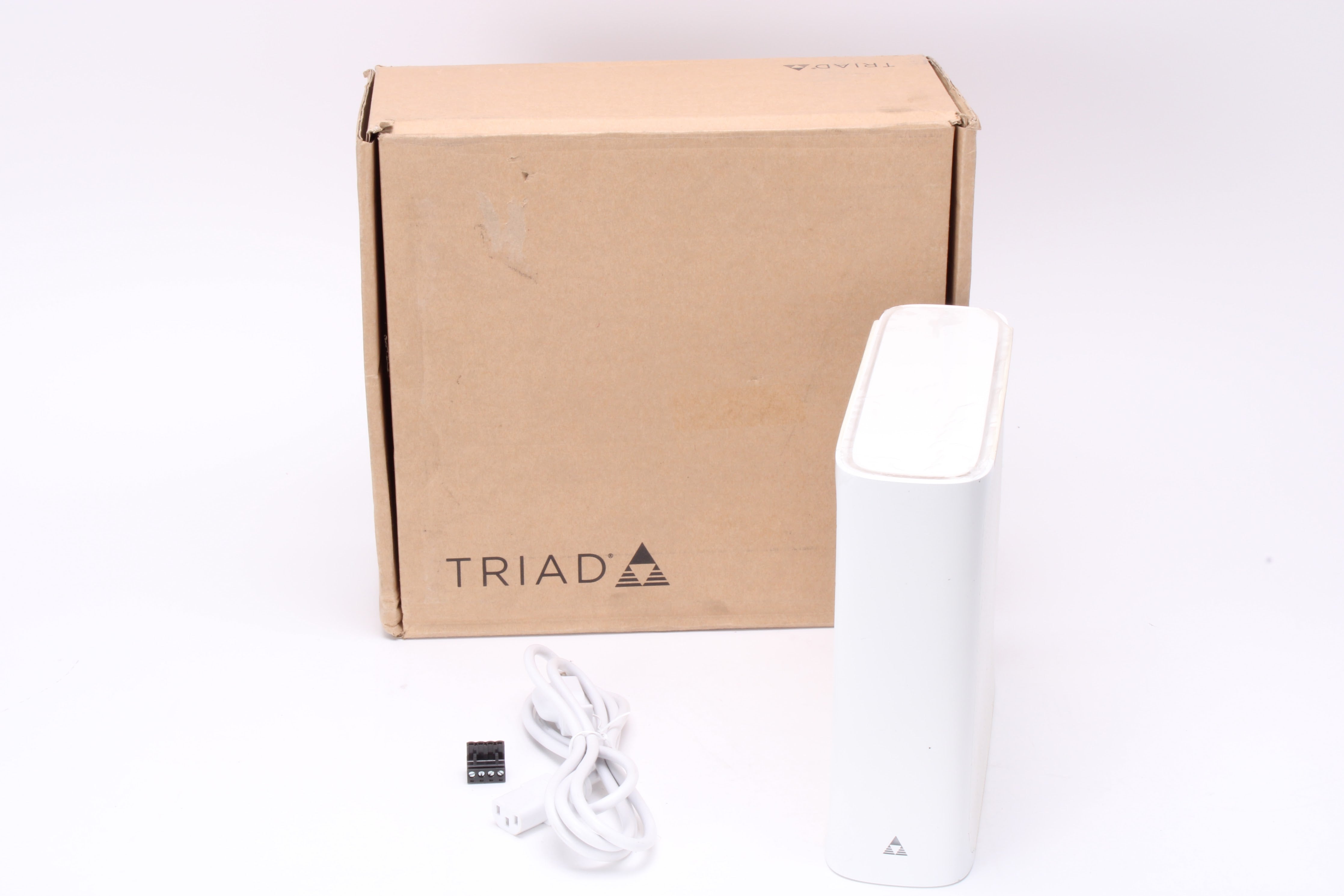 Triad TS-SAMP1-100-WH Single Zone Streaming Amplifier With Power Cable – NTC Tech