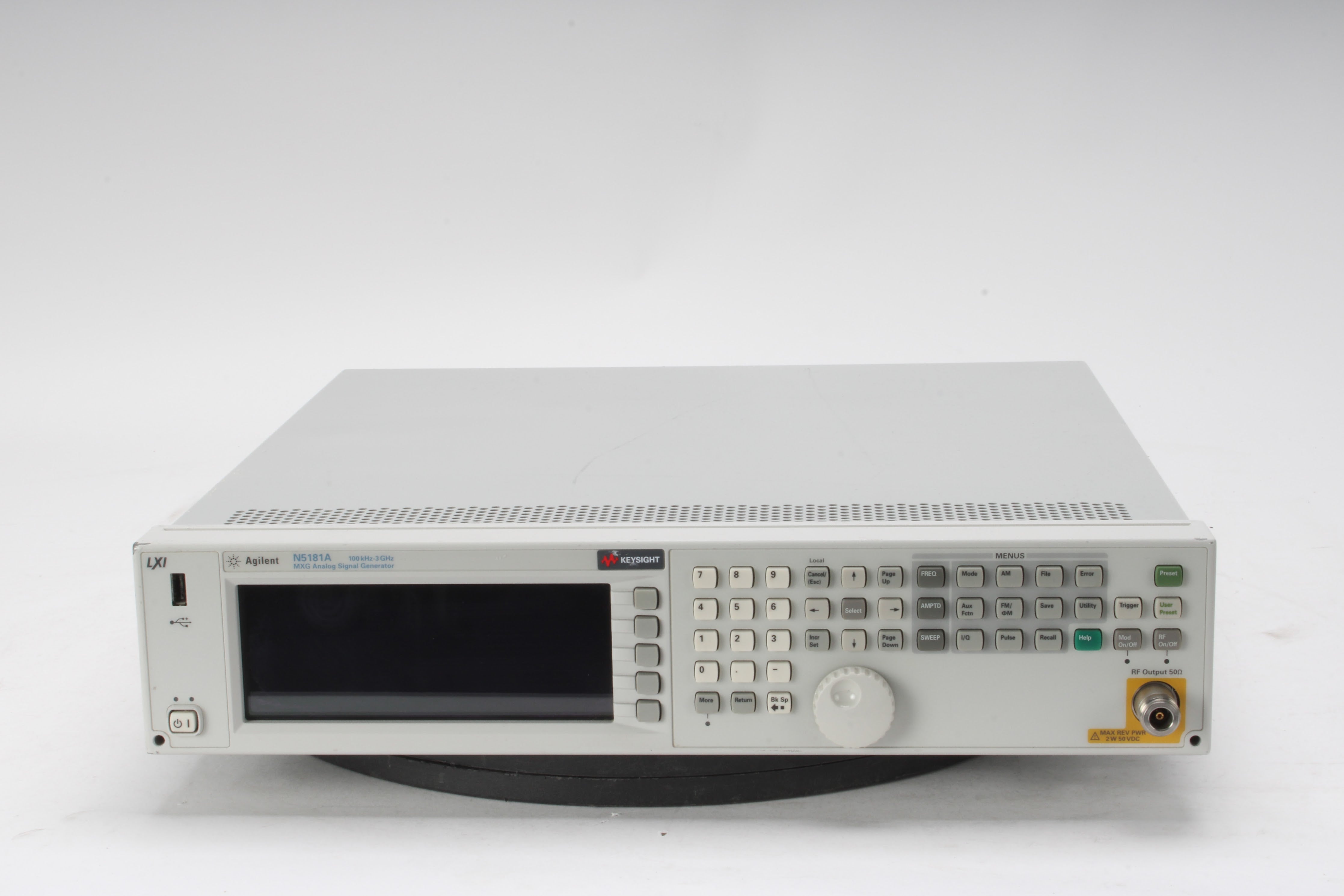 Agilent N5181A 100kHz - 3GHz RF Signal Generator With Option 503 - AS – NTC Tech