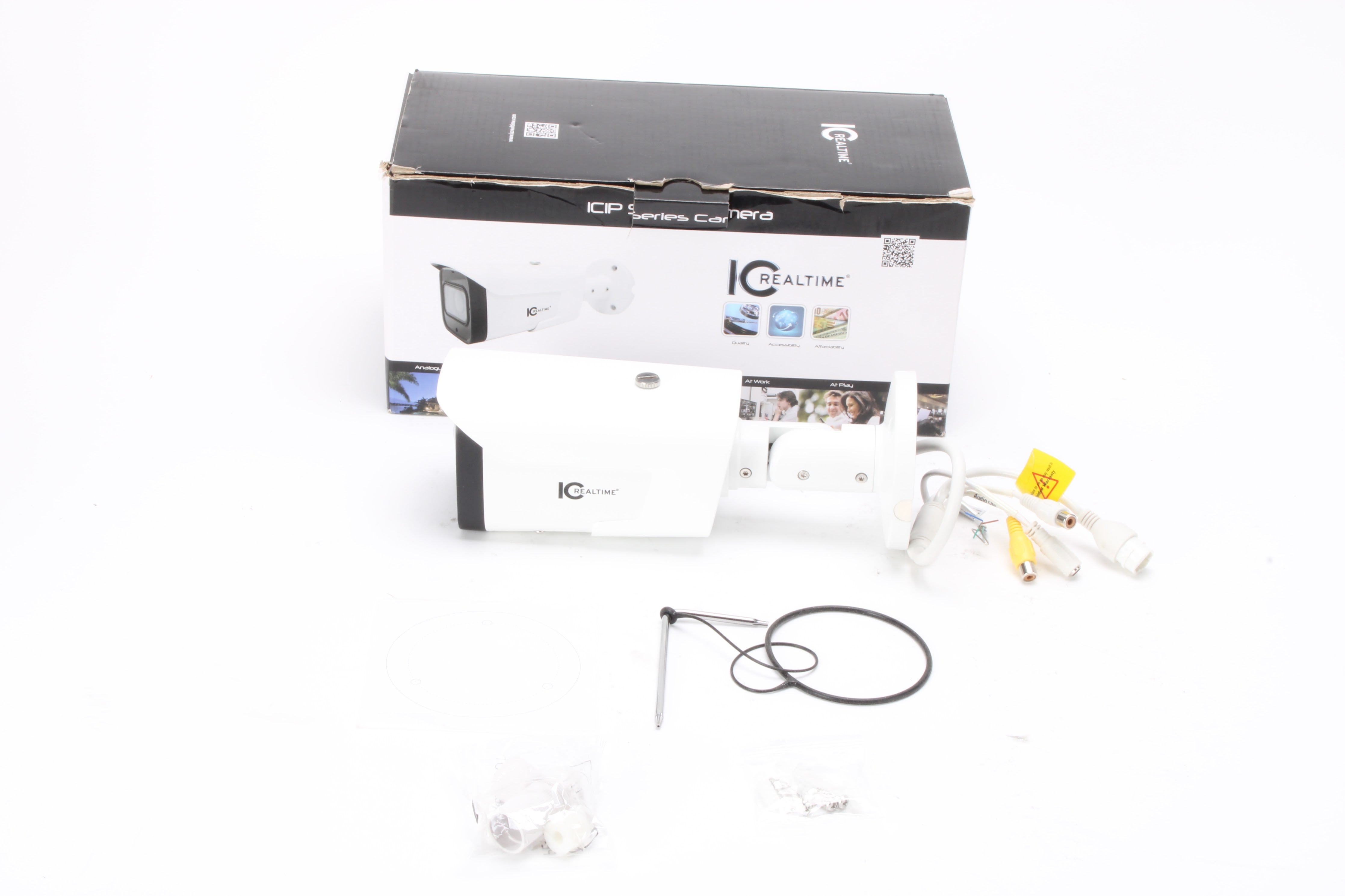 IC Realtime IPFX-B20V-IRW1 2MP Bullet Camera With Mounting Hardware – NTC Tech