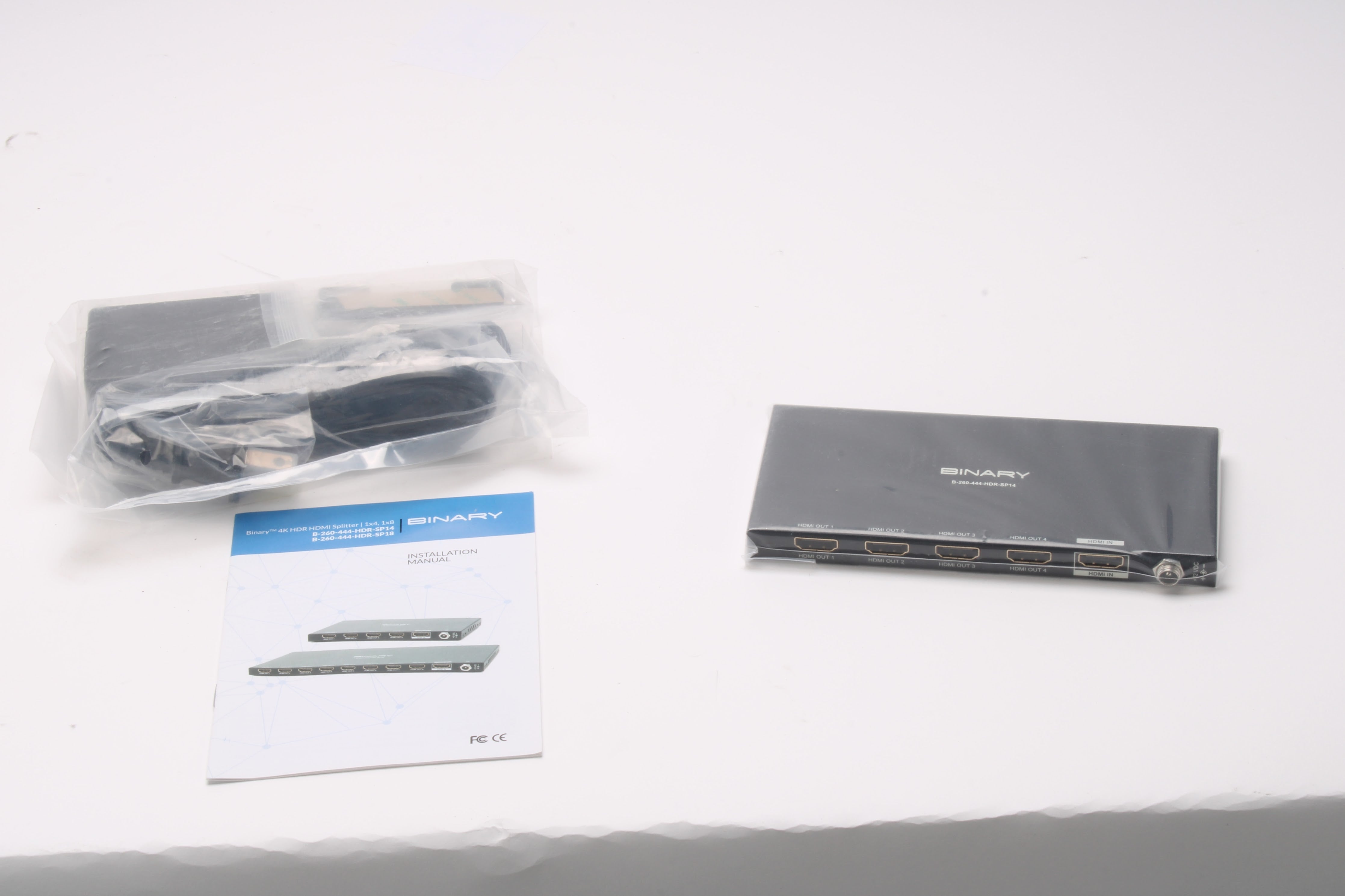 Binary 4K HDR HDMI Splitter w/ EDID Control B-260-444-HDR-SP14 - New O – NTC Tech