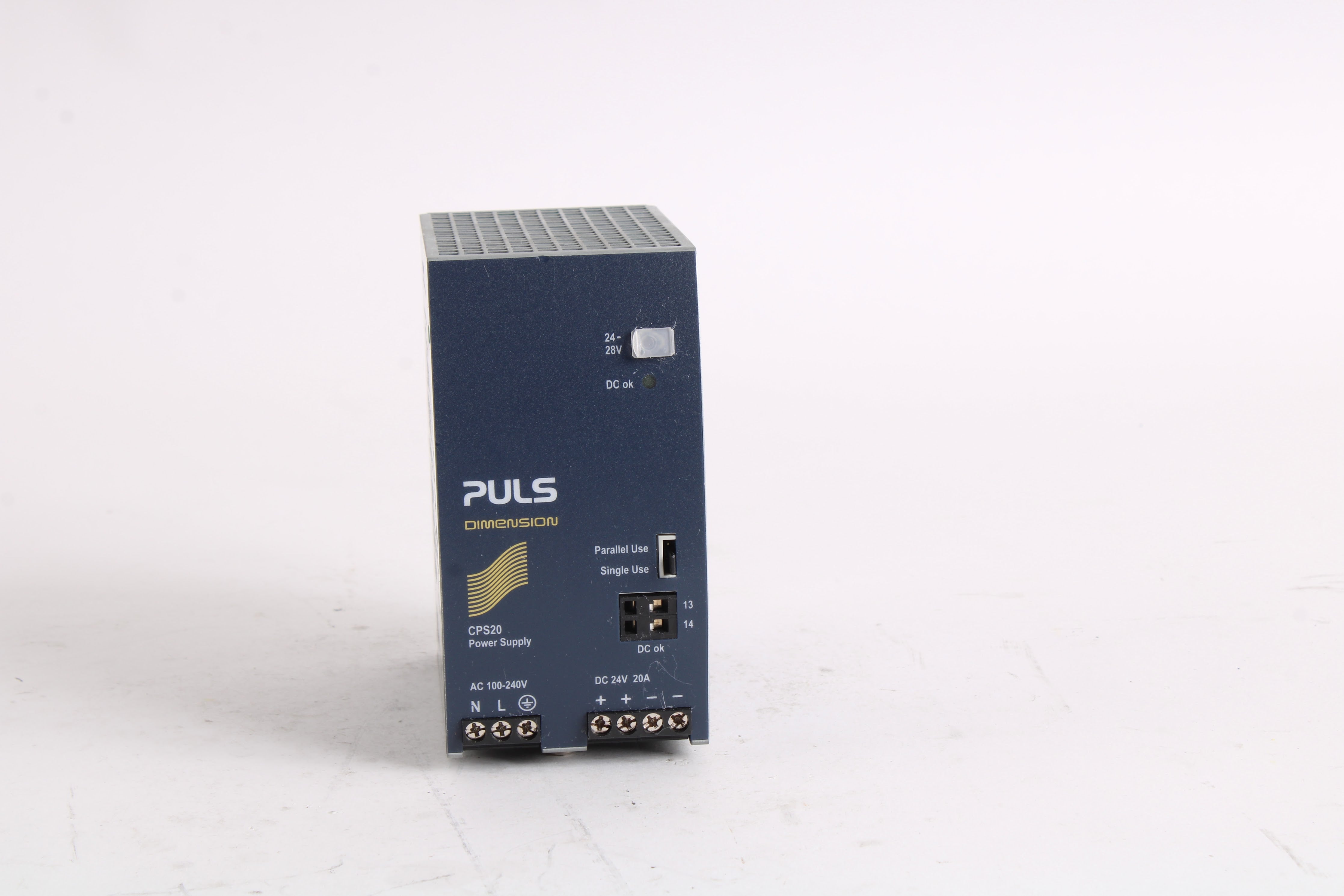 PULS CPS20, CPS20.241 Power Supply 1-Phase, 24V, 20A, 480W – NTC Tech