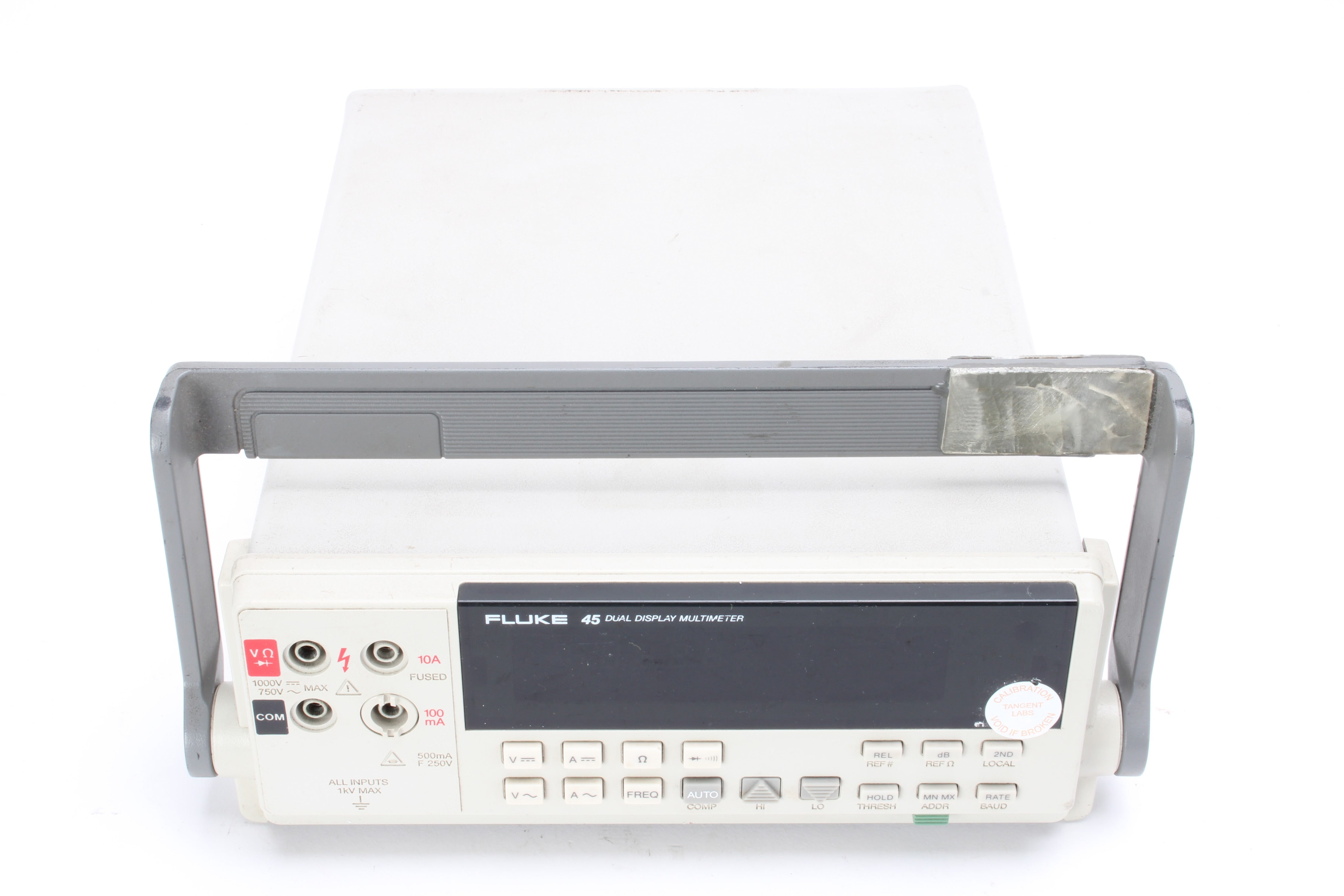 Fluke 45 Dual Display Benchtop Multimeter - Missing Rear Plastic Panel – NTC Tech