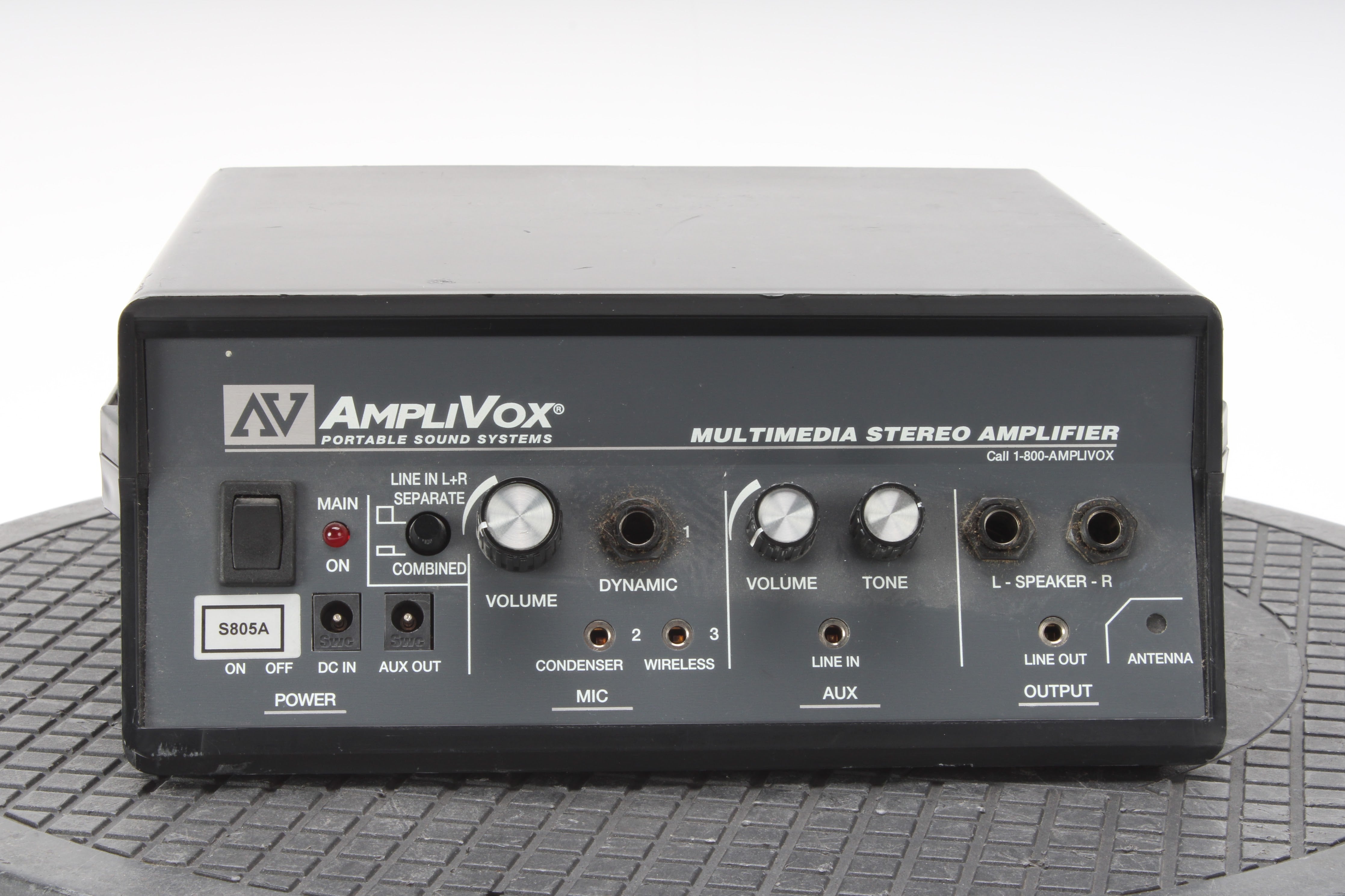 AmpliVox S805A Multimedia Stereo Amplifier – NTC Tech