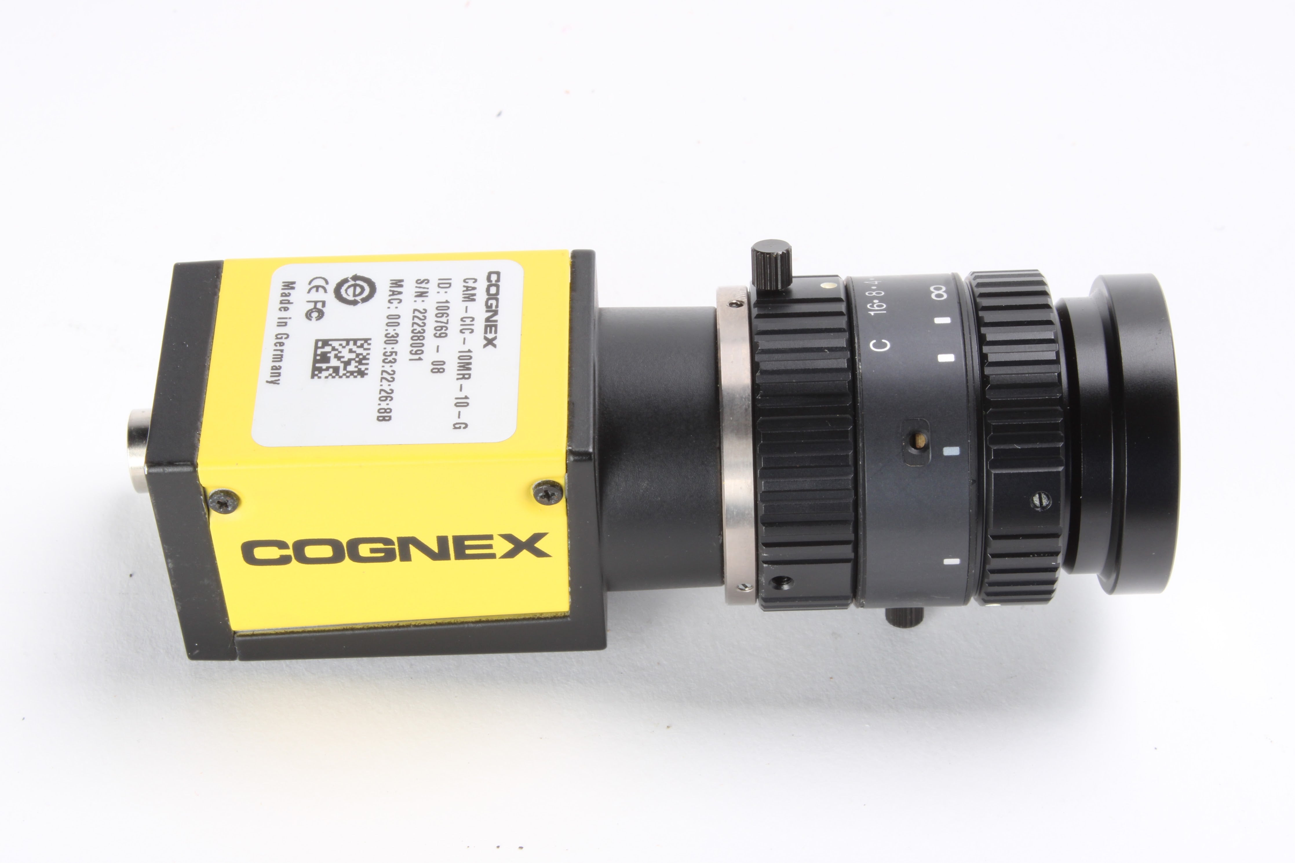 Cognex CAM-CIC-10MR-10-G Industrial Camera With Computar LH-M3514-MP L – NTC Tech