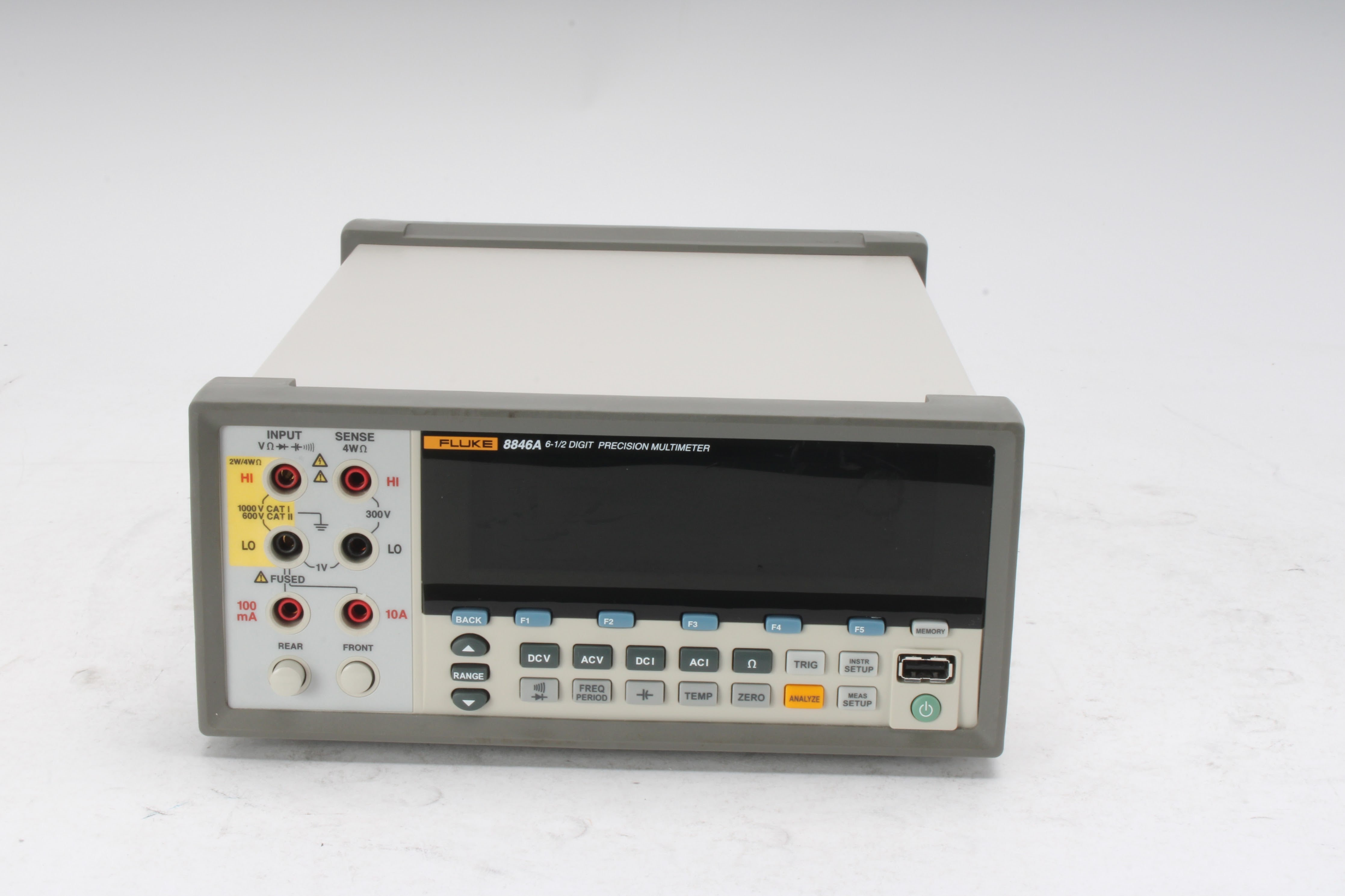 Fluke 8846A 6.5 Digit Precision Benchtop Multimeter - AS IS - MM Works – NTC Tech