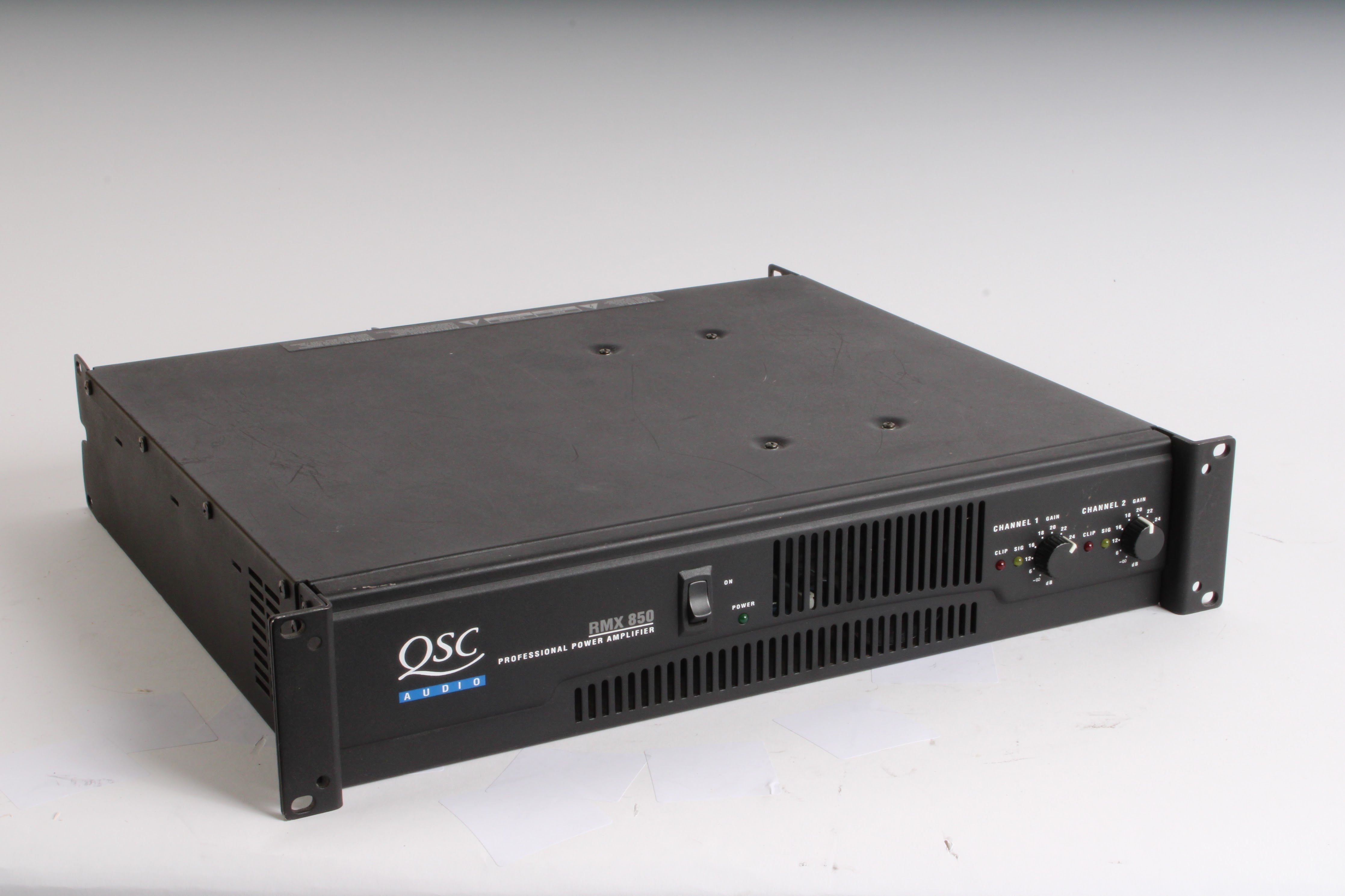 QSC RMX850 Power Amplifier 270 Watts Per Channel 4 Ohms – NTC Tech