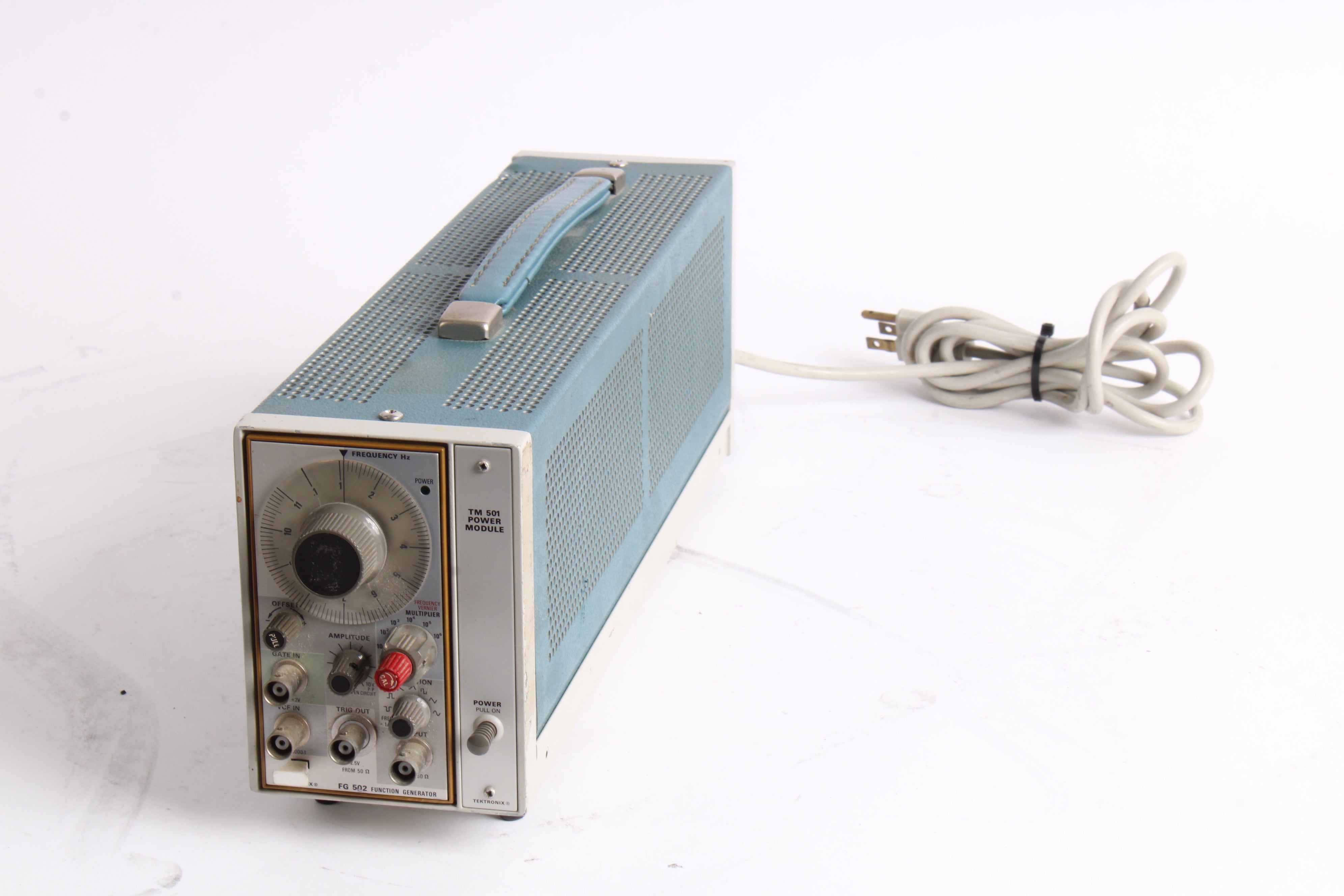 Tektronix Tm 501 Power Module W Fg 502 Function Generator Ntc Tech