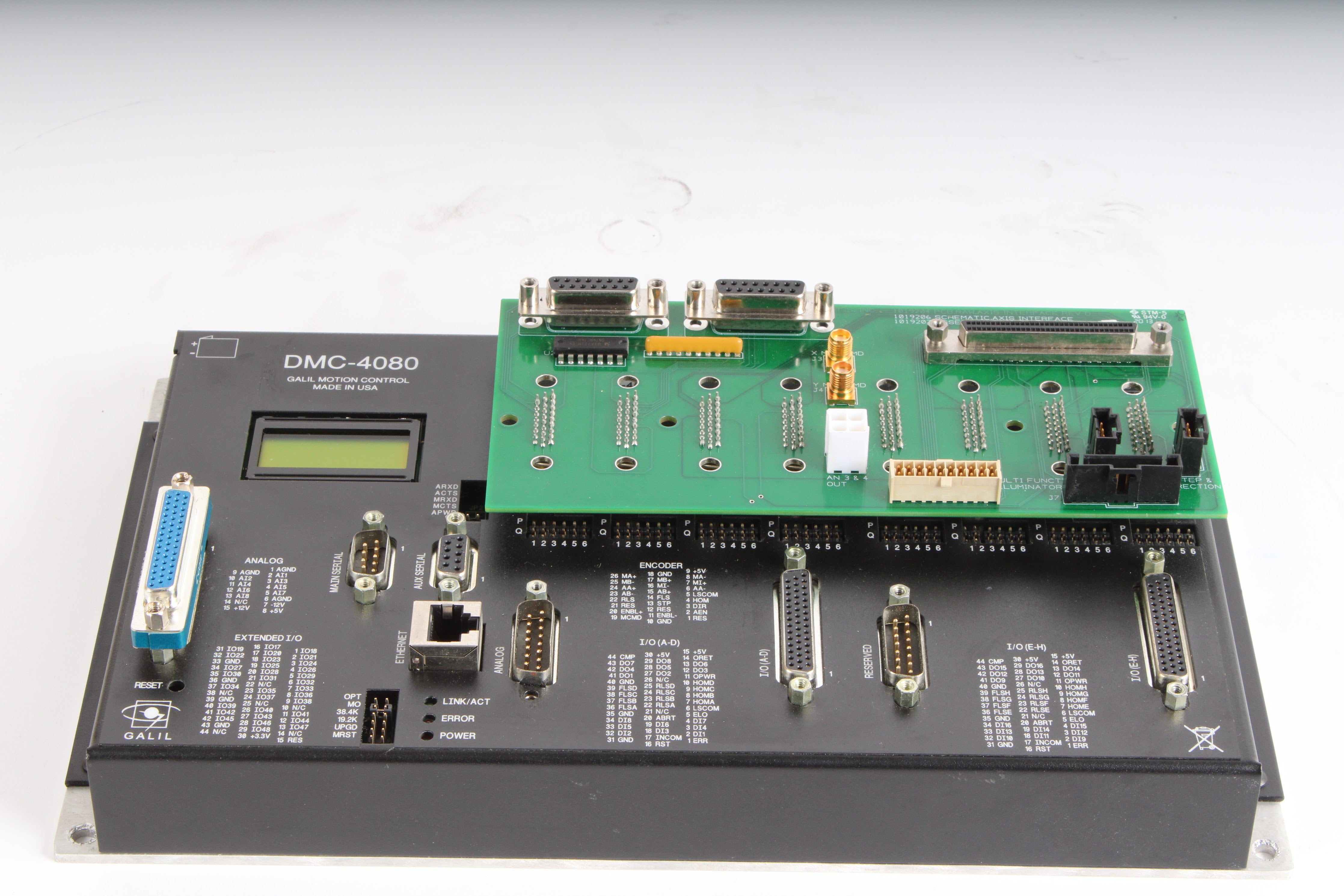 Galil Motion DMC-4080 8-Axis Ethernet RS232 Motion Controller With Axi – NTC Tech