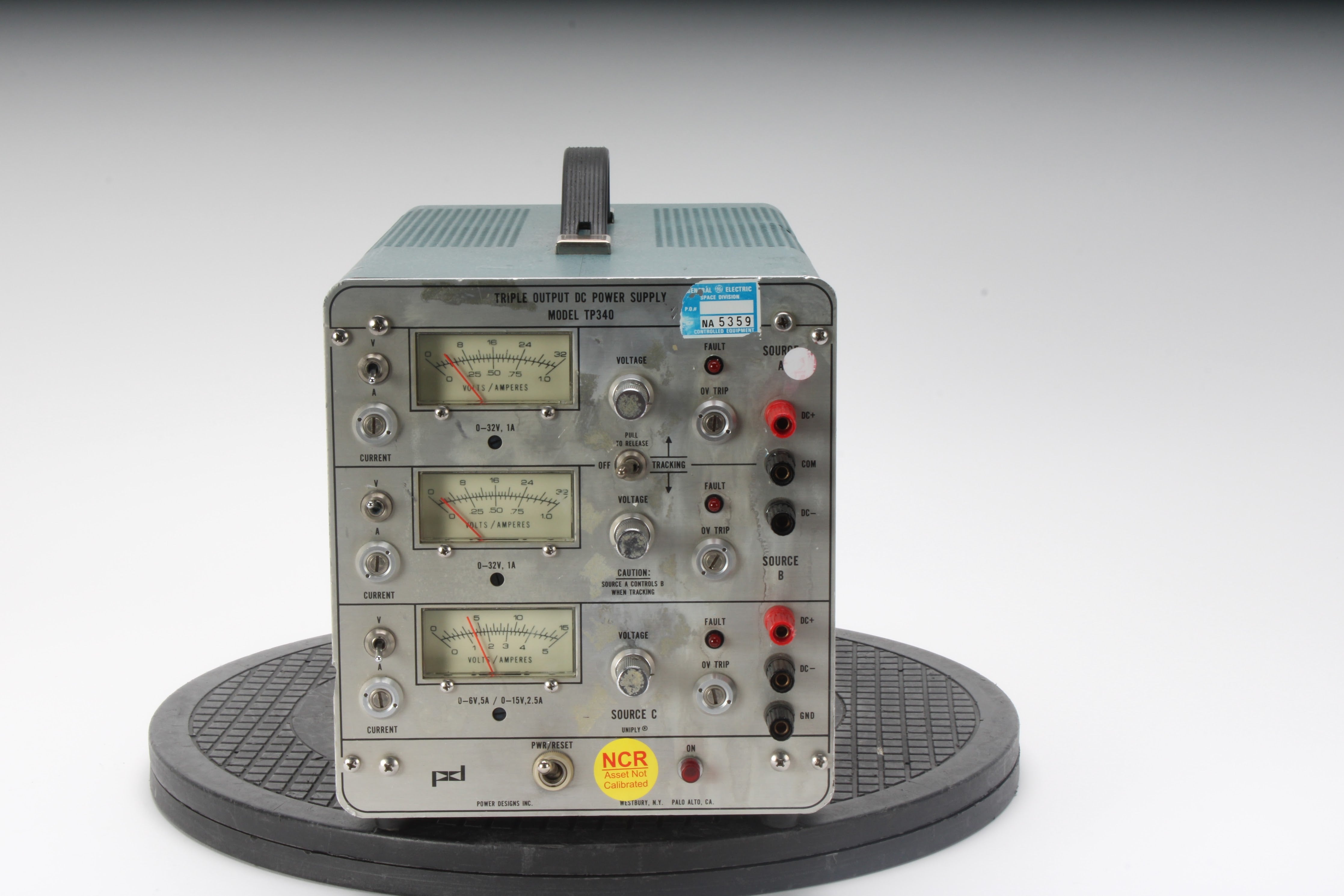 Power Designs TP340 Triple Output DC Power Supply - Fair Condition – NTC Tech