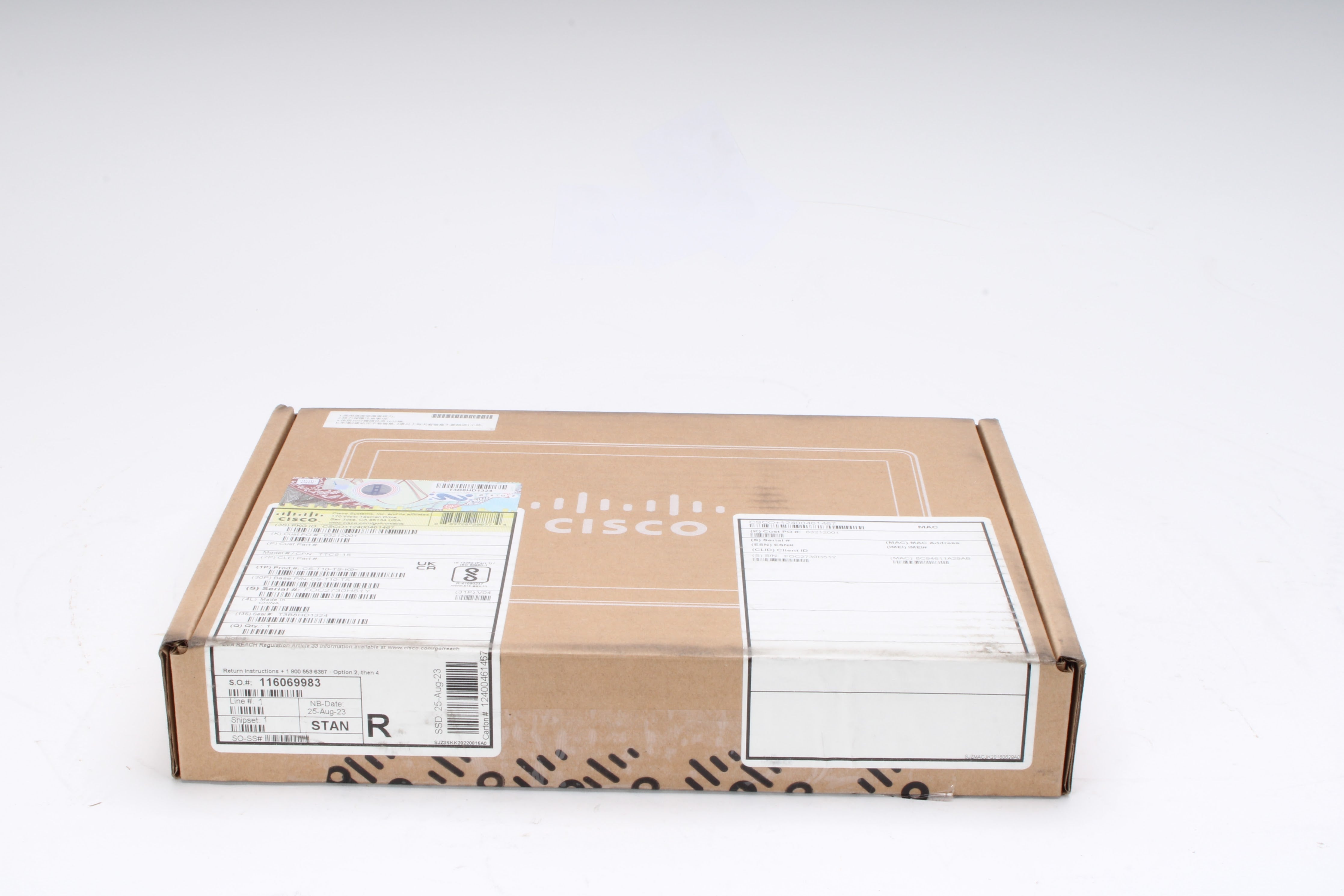 Cisco TTC5-15 Webex Room Navigator CS-T10-TS-K9 - NEW – NTC Tech