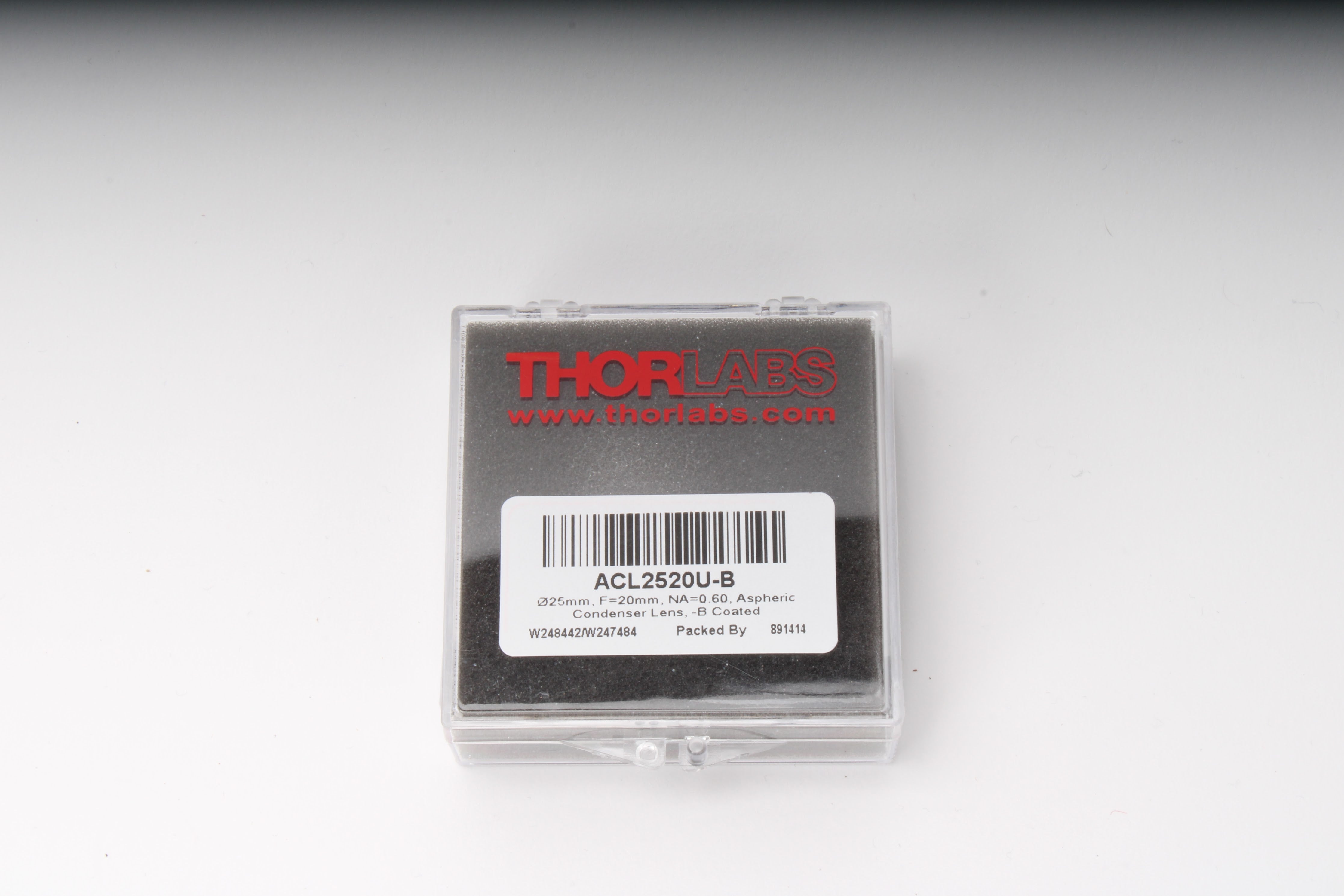 Thorlabs ACL2520U-B Aspheric Condenser Lens - NEW – NTC Tech