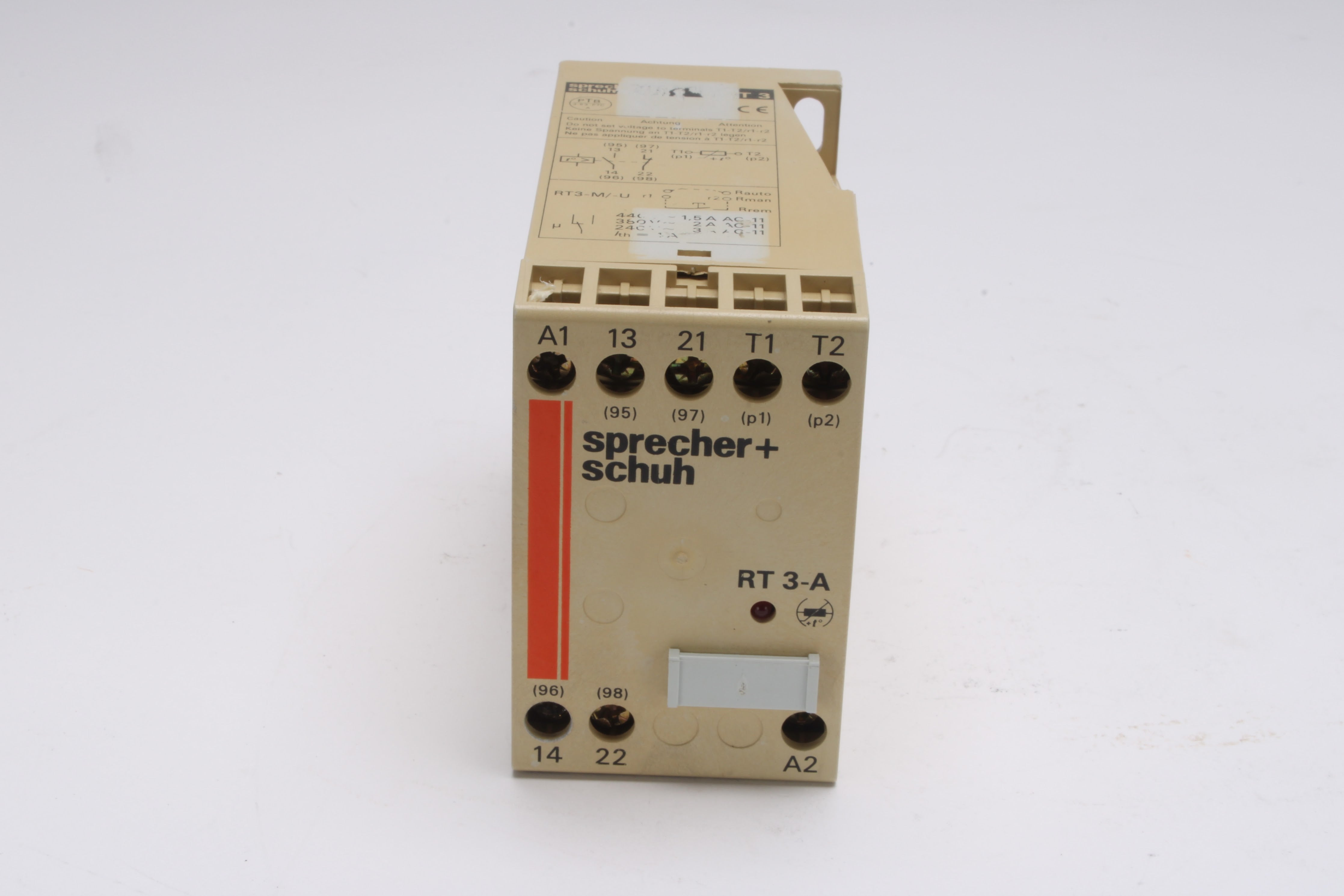 Sprecher + Schuh RT 3-A Thermistor Protection Relay – NTC Tech