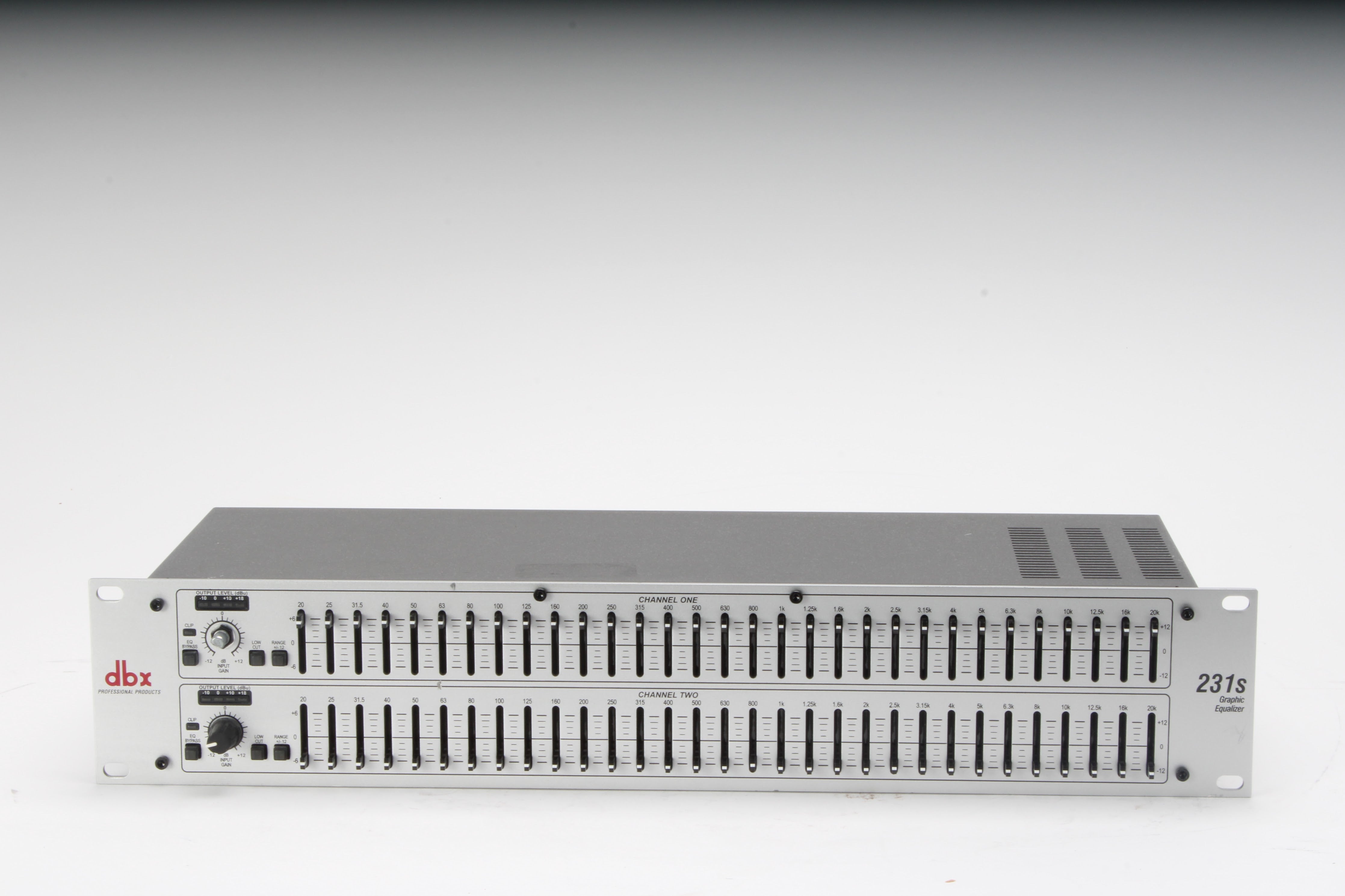 DBX DBX231SV Dual 31-Band Graphic Equalizer 231 – NTC Tech