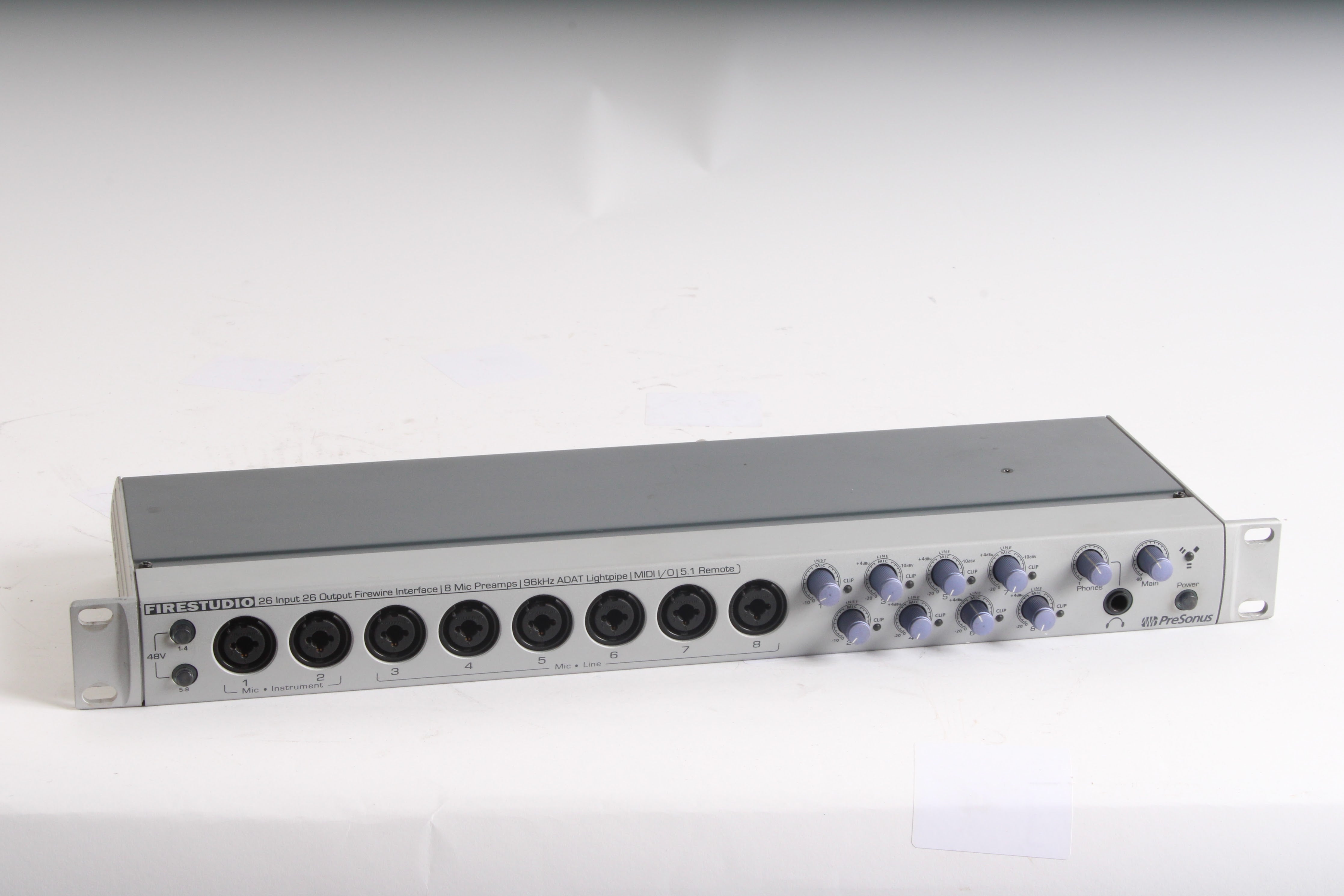 Presonus Firestudio 26 Input 26 Output Firewire Interface 8 Mic Preamp – NTC Tech