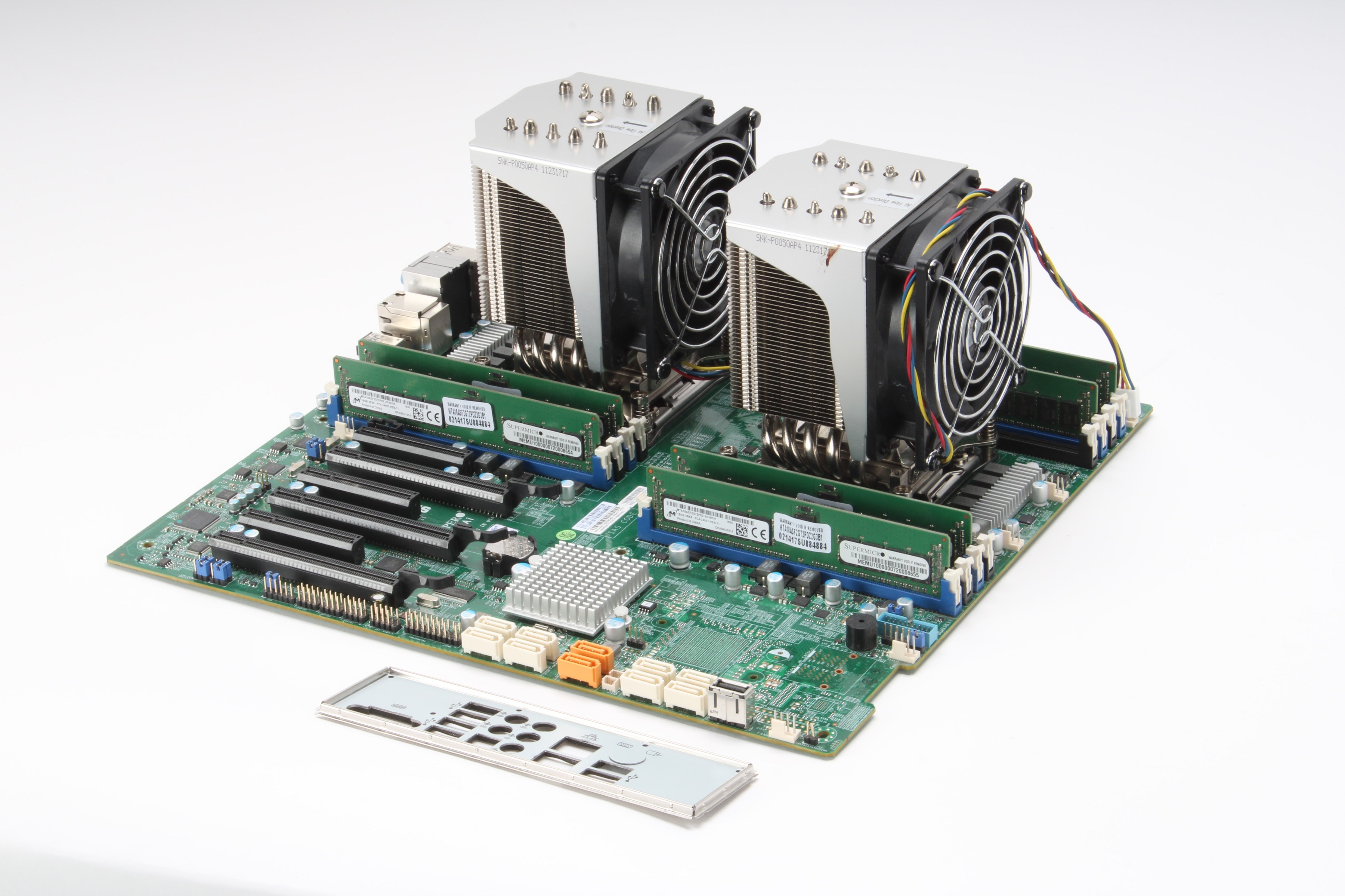 Supermicro X10DAi Dual Socket R3 Motherboard W/ 2x E5-2620 v4 @2.10GHz – NTC Tech