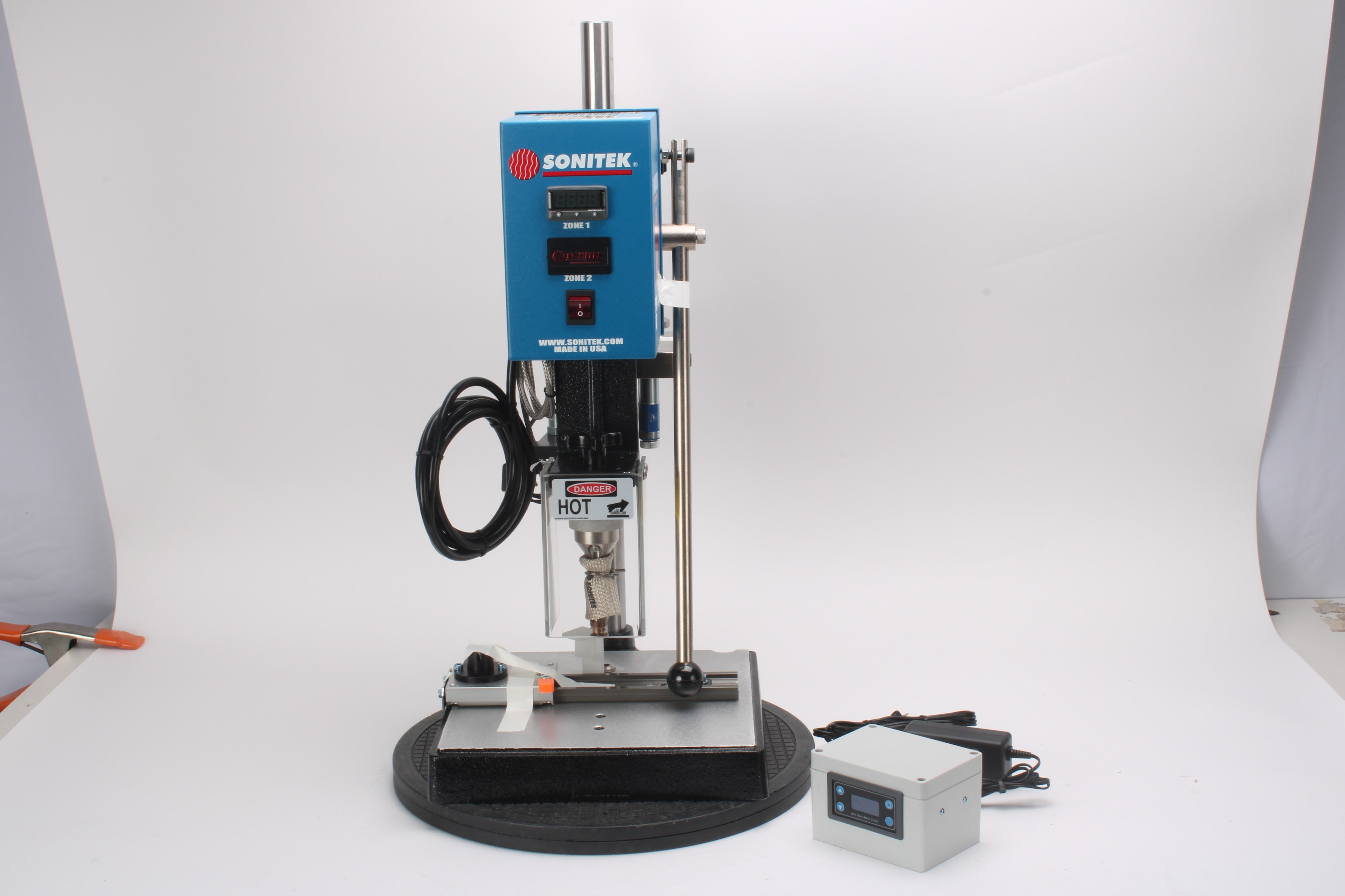 Sonitek TS 101/1 Heat Staking Arbor Press With Timer Box and Thermocou – NTC Tech