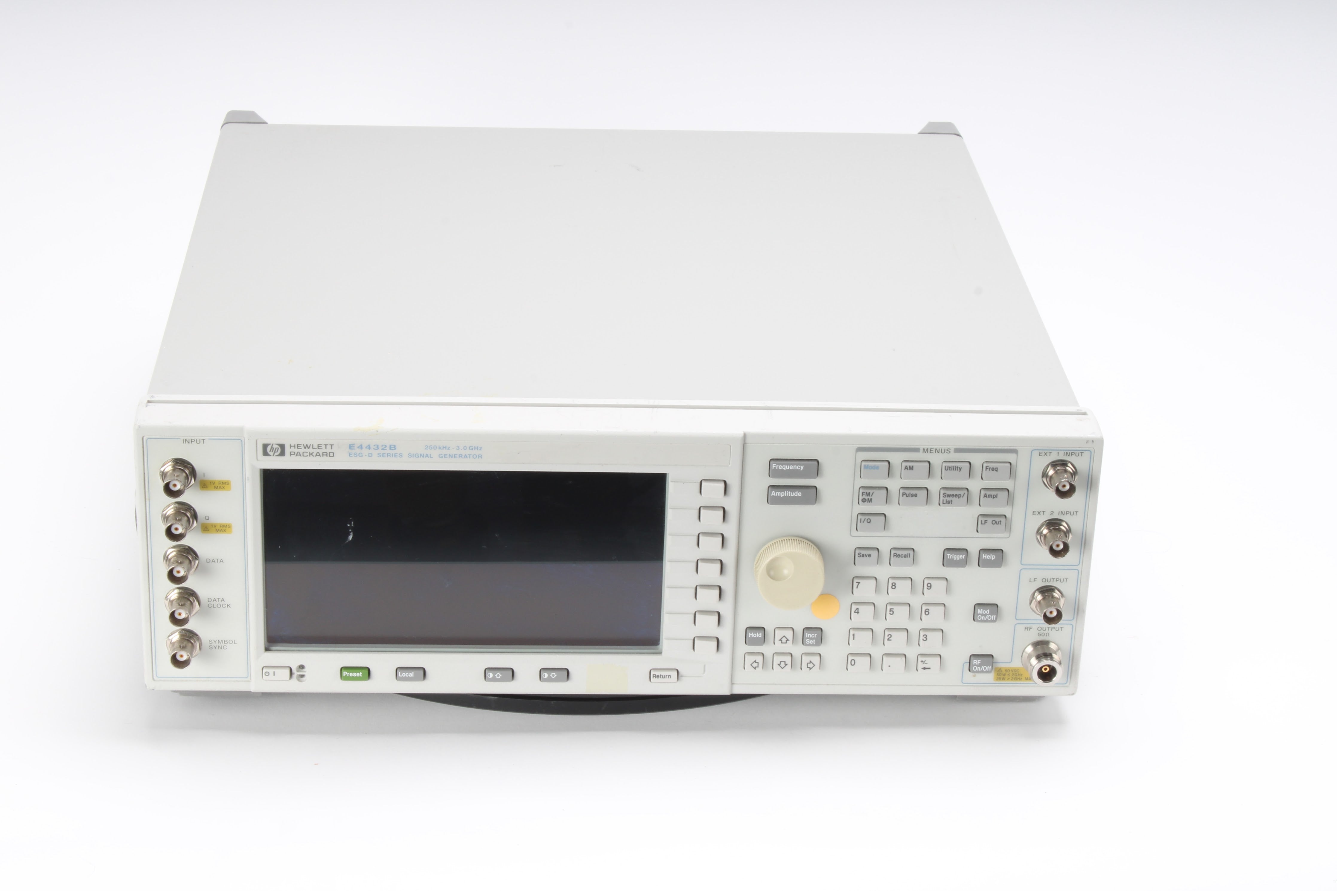Agilent E4432B ESG-D Signal Generator 250kHz-3.0GHz W/ 1E5 UN8 UN9 UND – NTC Tech