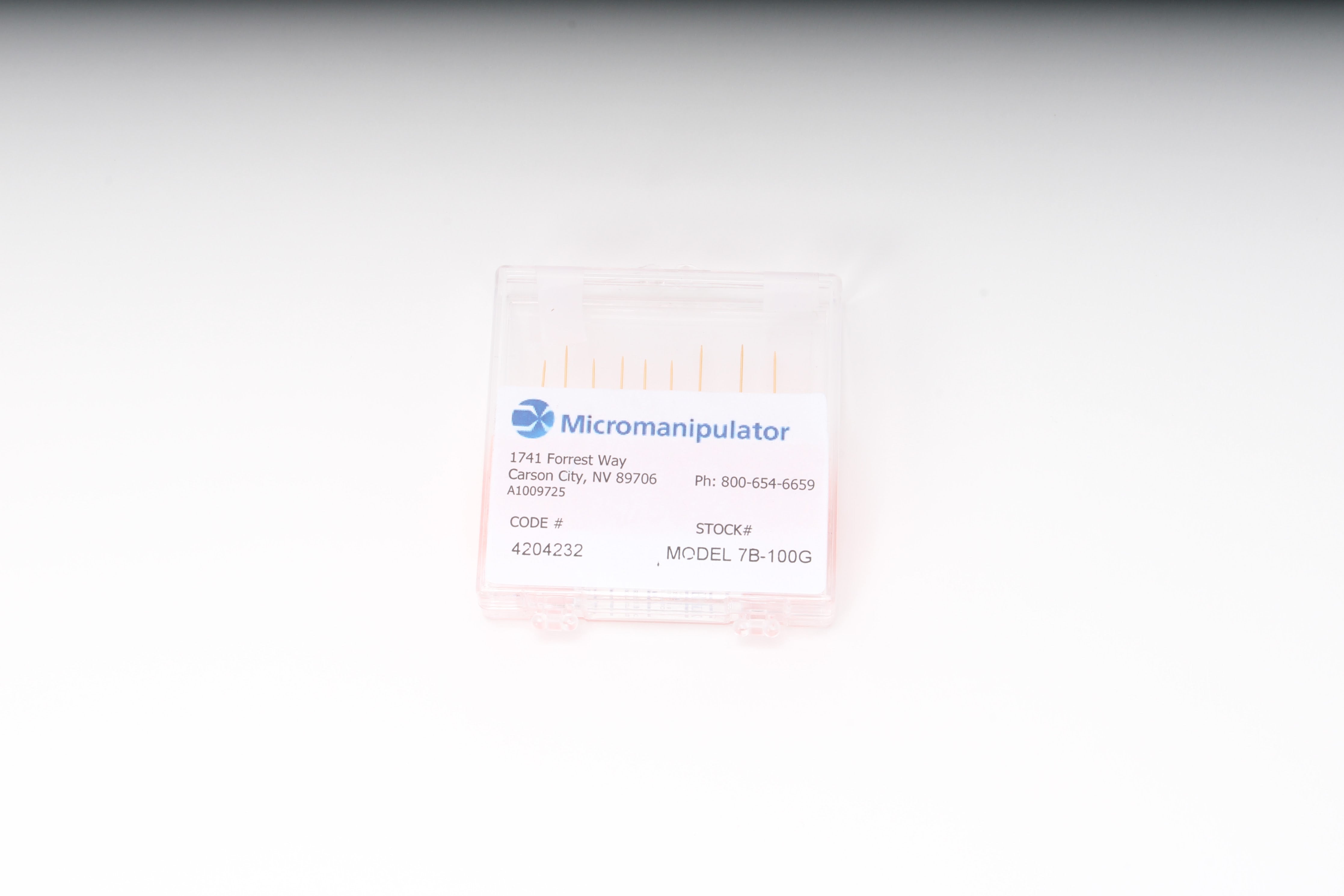 Micromanipulator Model 7B-100G Tungsten Probe Tip QTY: 9 – NTC Tech