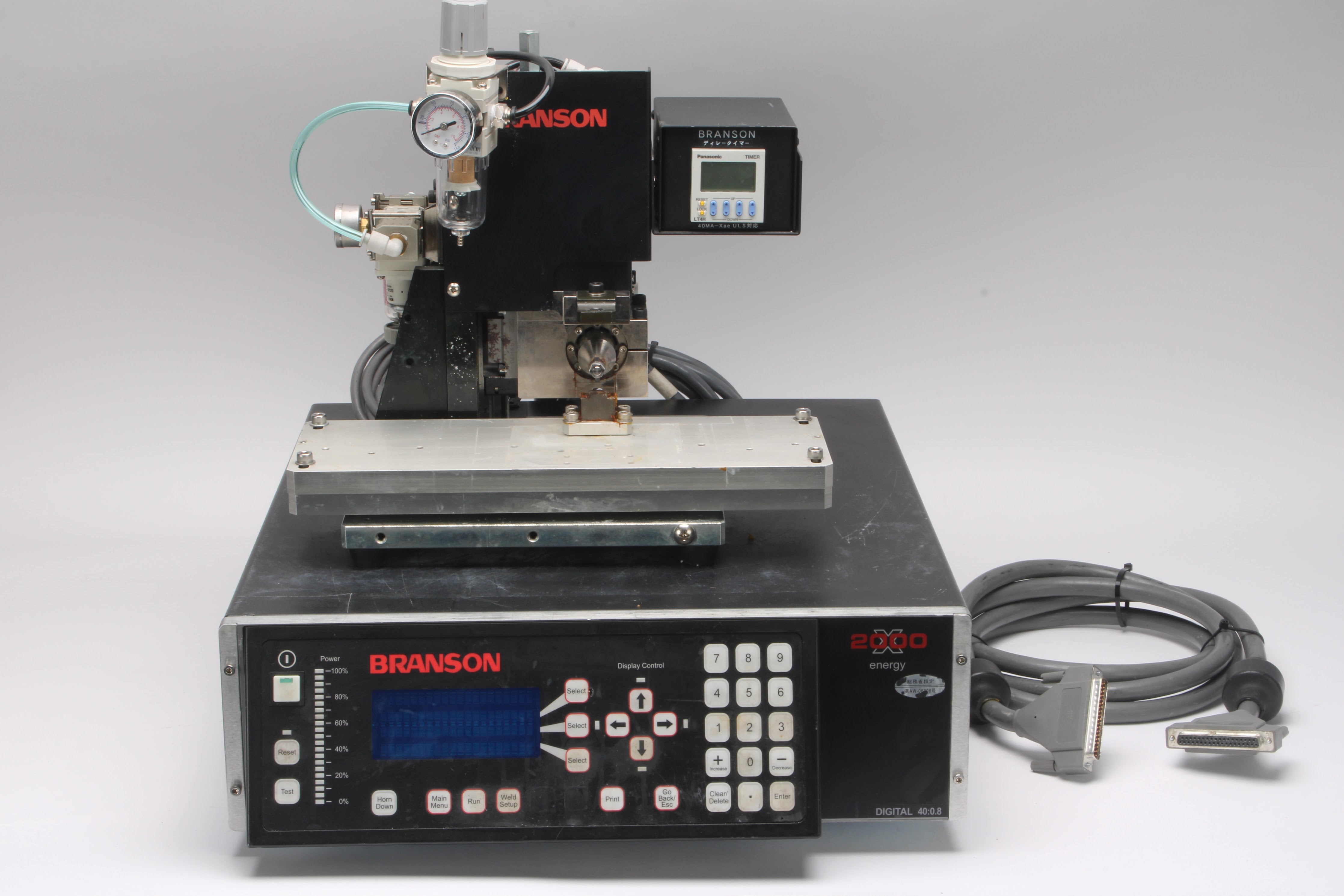 Branson 2000x 40:0.8 40MA-Xae-50 Ultrasonic Welder 100-132-1457 J111-1 – NTC Tech