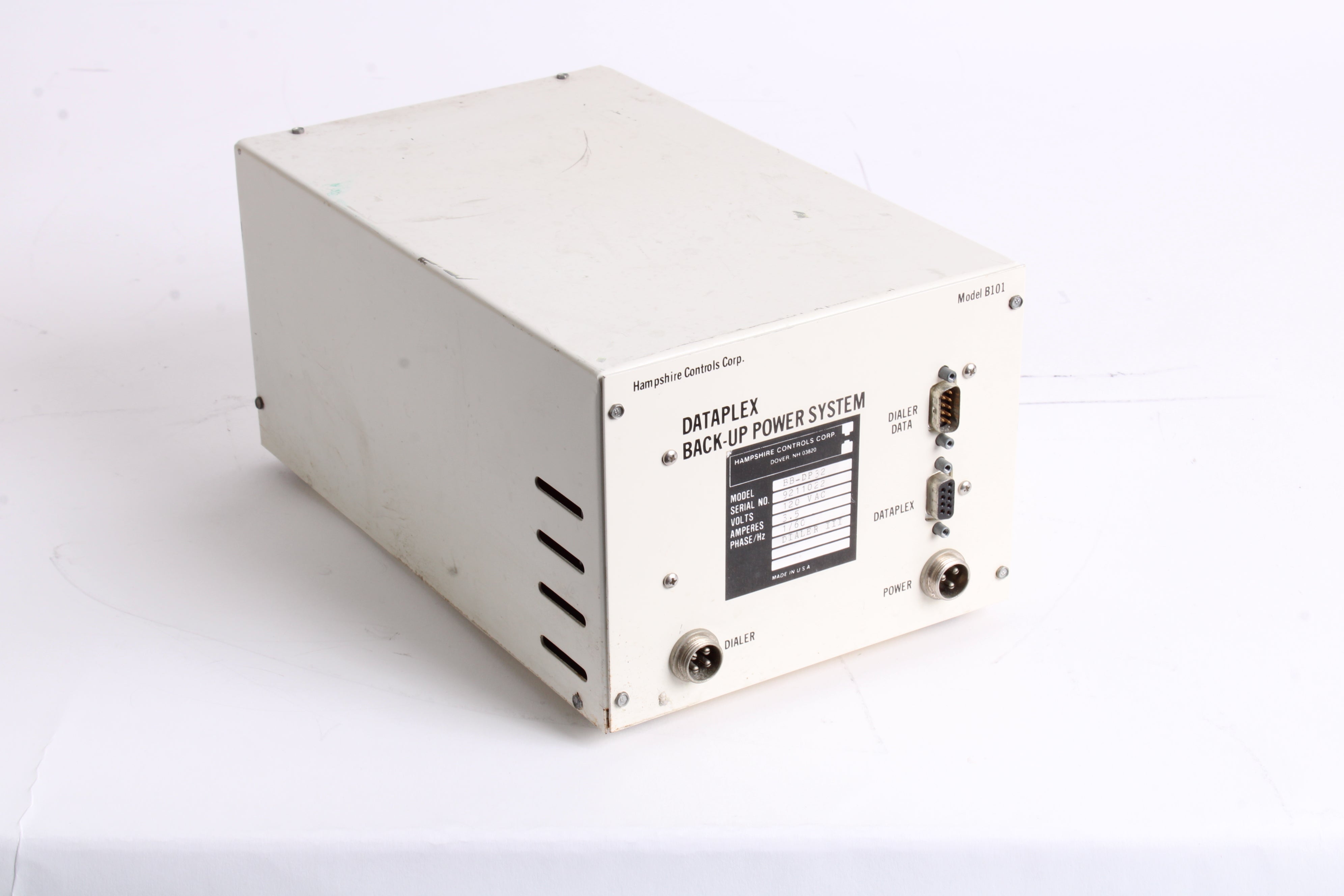 Hampshire Controls B101 BB-DP32 Dataplex Back Up Power System - Fair C – NTC Tech