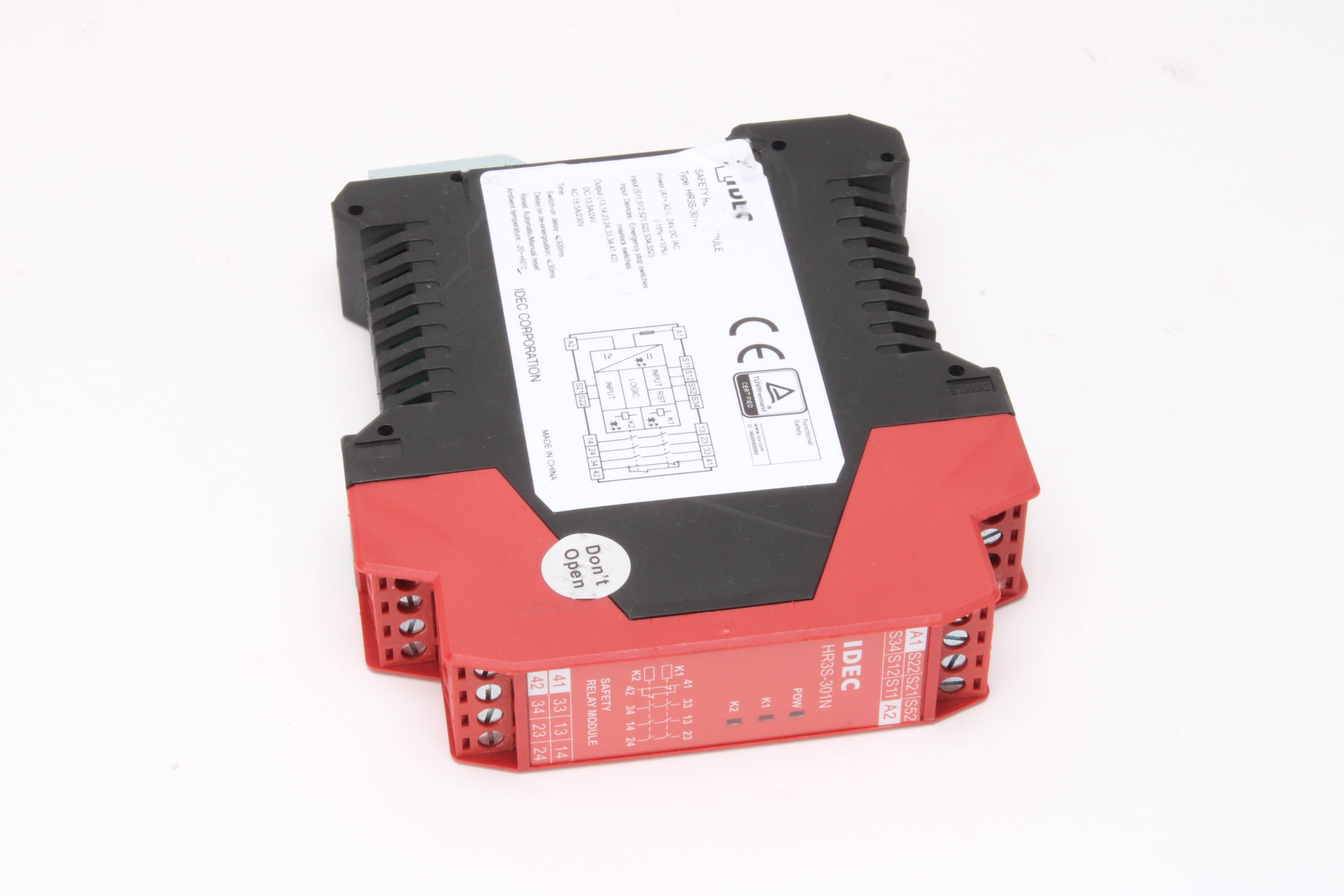 Idec HR3S-301N Safety Relay Module - Fair Condition – NTC Tech