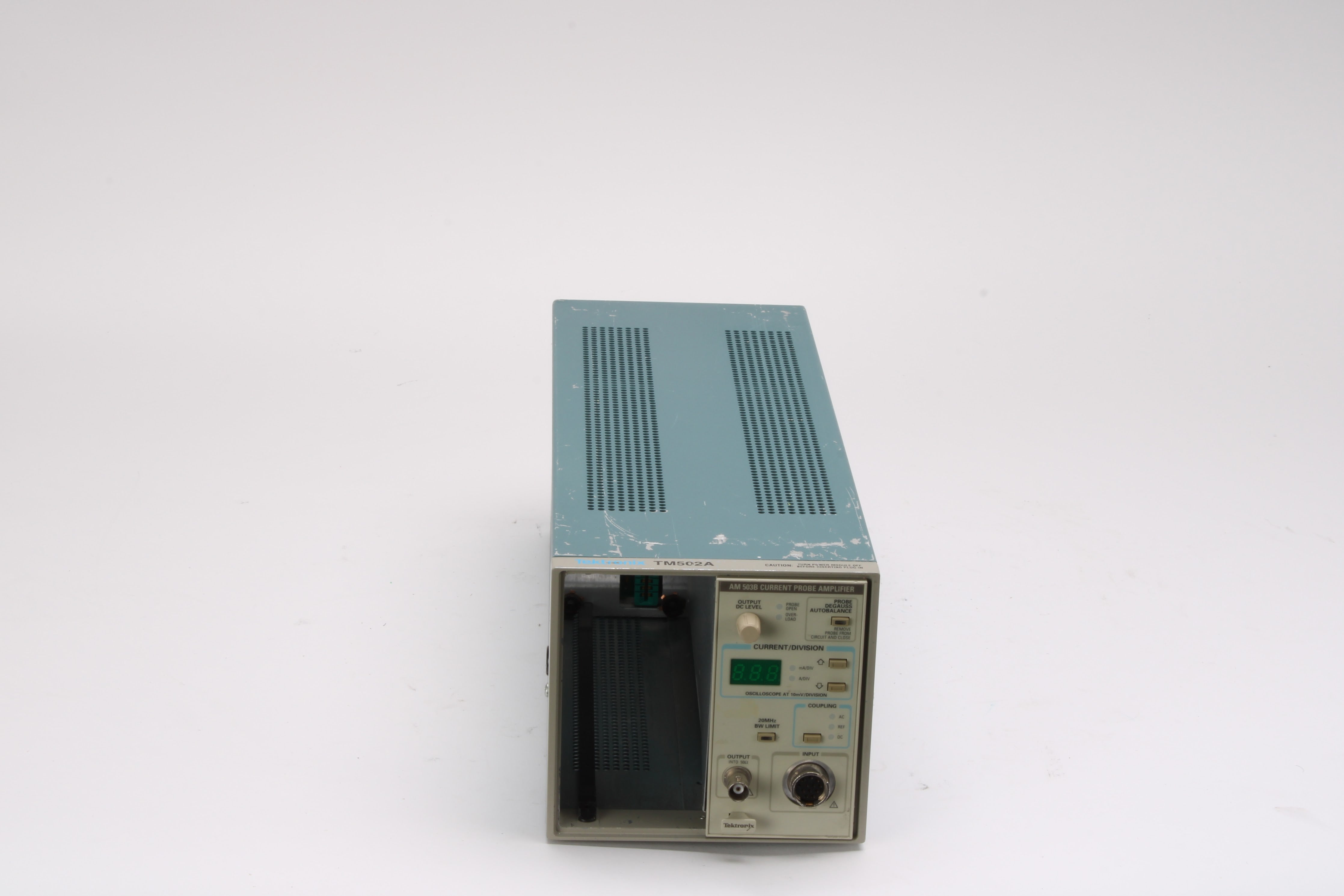 Tektronix Tm502a Plugin Mainframe With 1x Am503b Current Probe Amplifi Ntc Tech