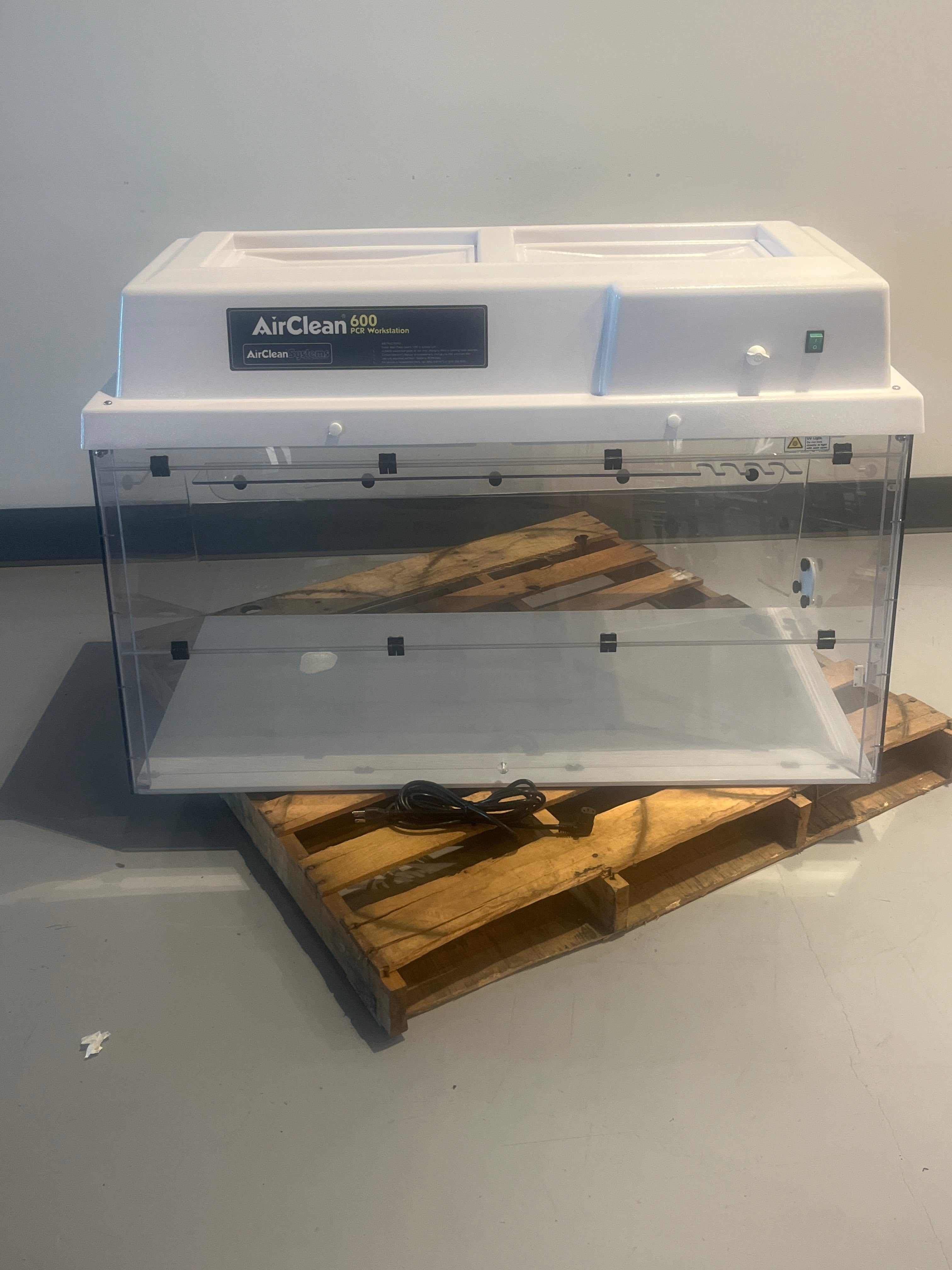 AirClean Systems AC648DB 600 PCR Workstation – NTC Tech