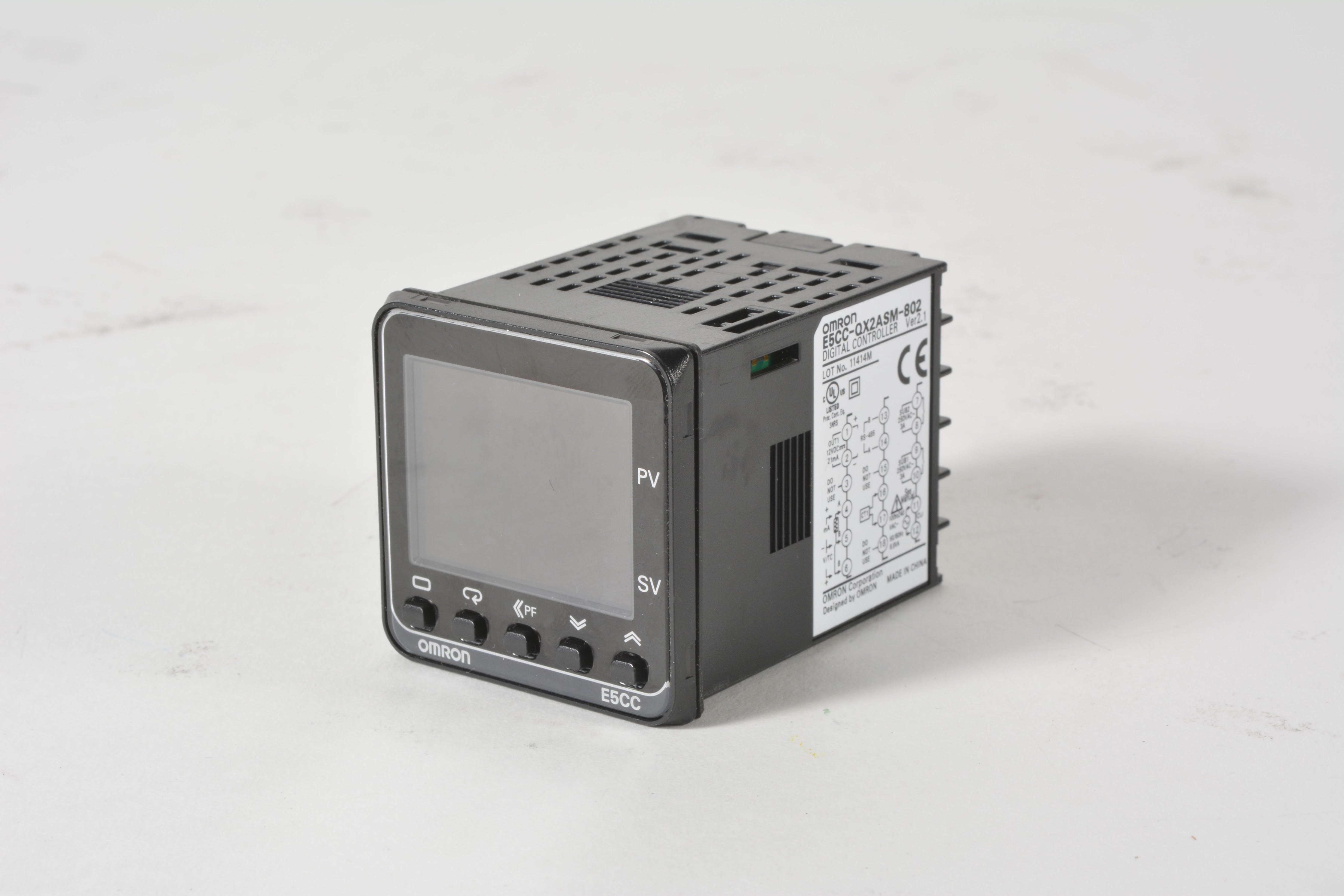 Omron E5CC-QX2ASM-802 Temperature Digital Controller - No Mount Clip – NTC Tech