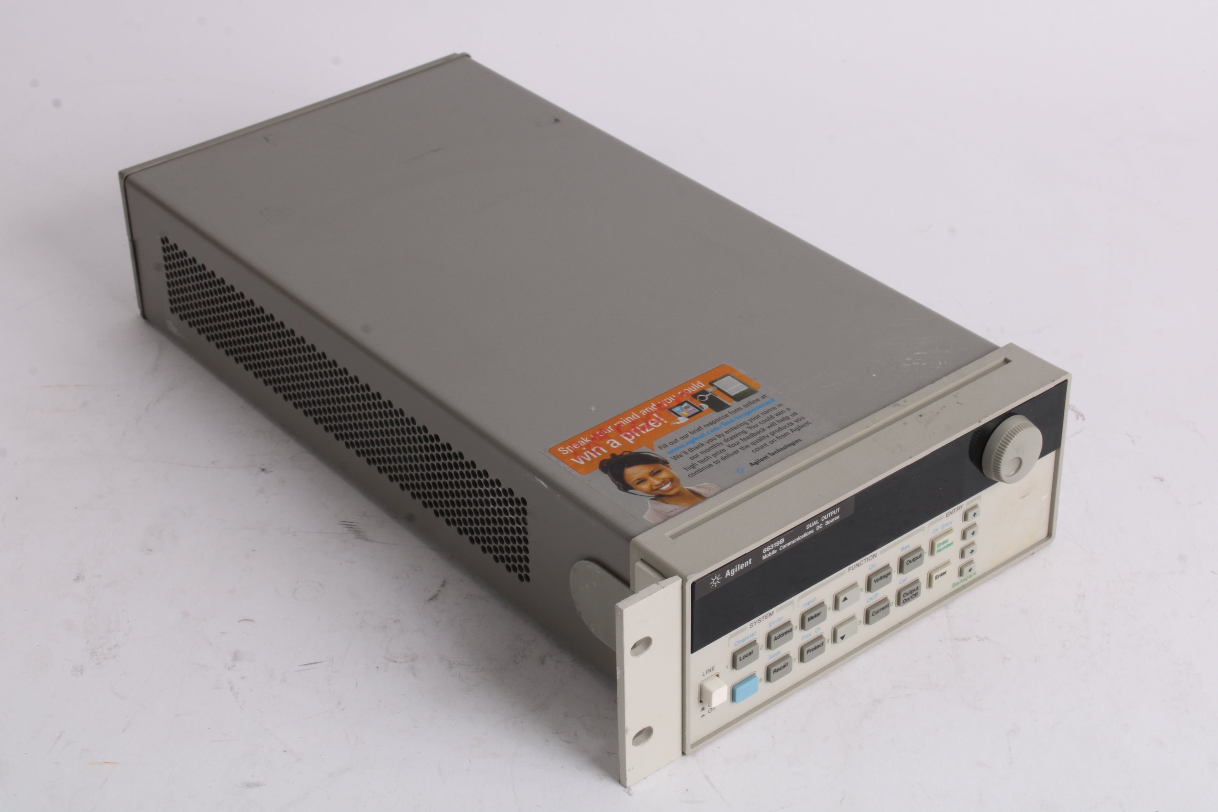 Agilent 66319B Dual Output Mobile Communications DC Source 0-15V 0-3A – NTC Tech