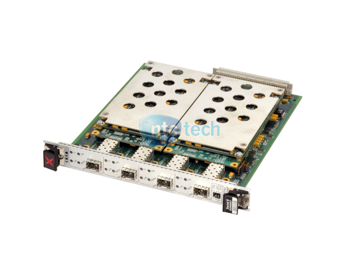 Ixia Lm1000sfps4 10 100 1000 Baset Ethernet Load Module Ntc Tech