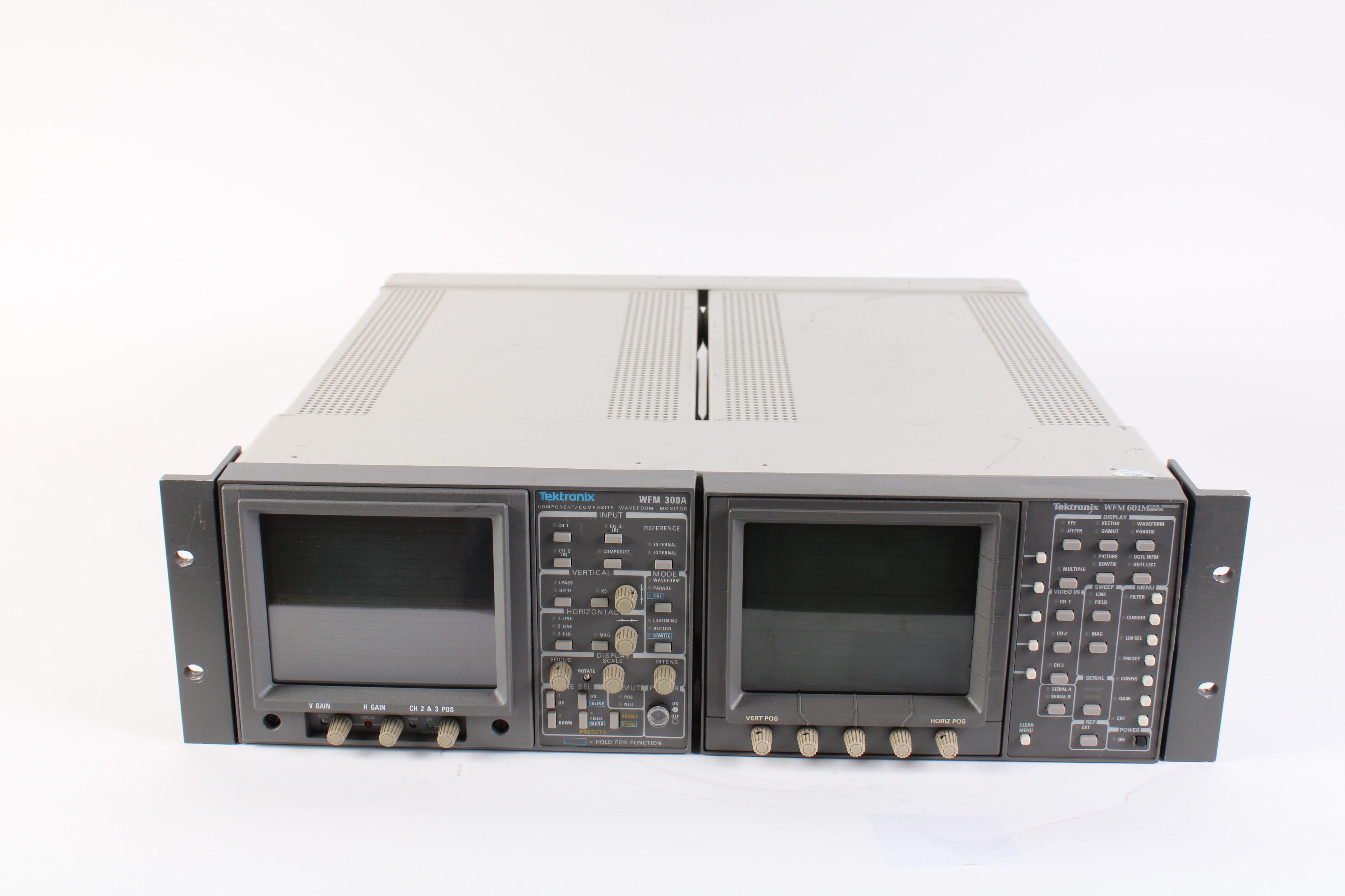 Tektronix Wfm 300a Component Composite Waveform Monitor Wfm 601m Seria Ntc Tech