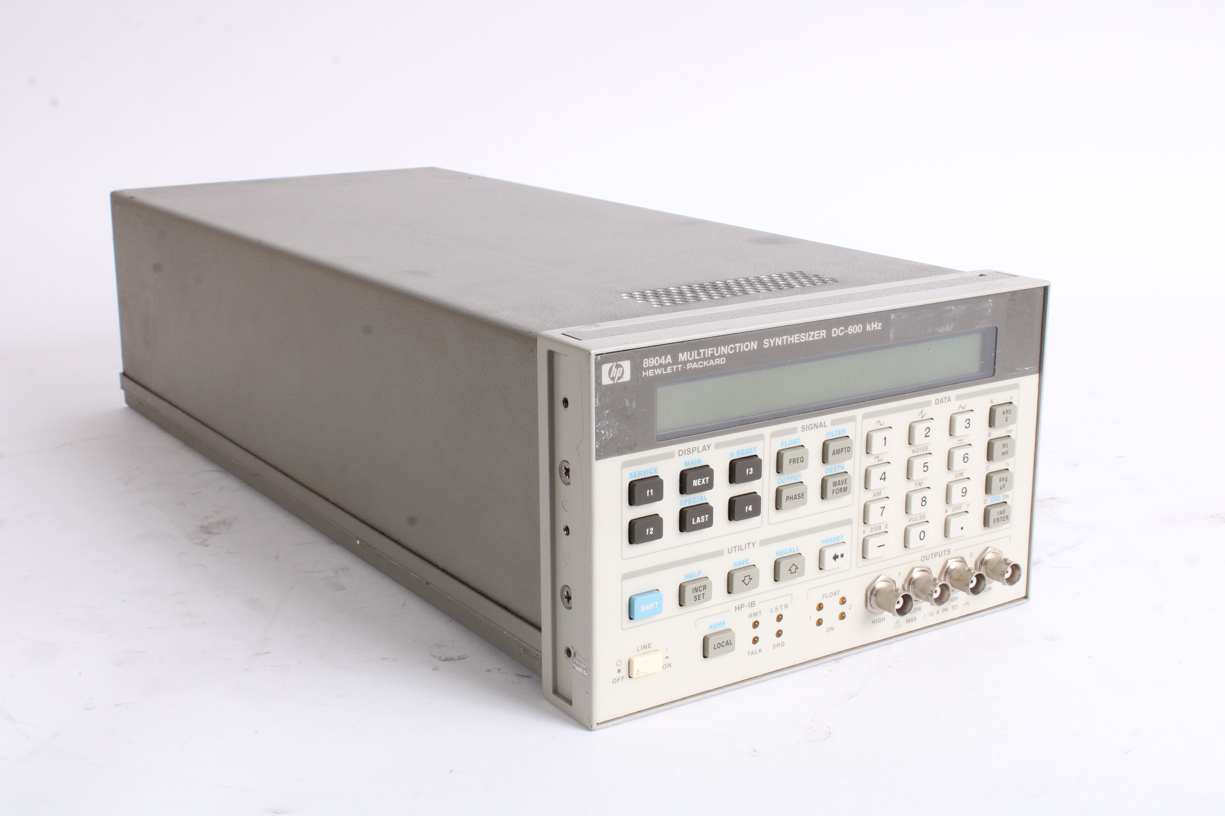 Hewlett Packard 8904A Multifunction Synthesizer DC-600KHz Options 001, – NTC Tech
