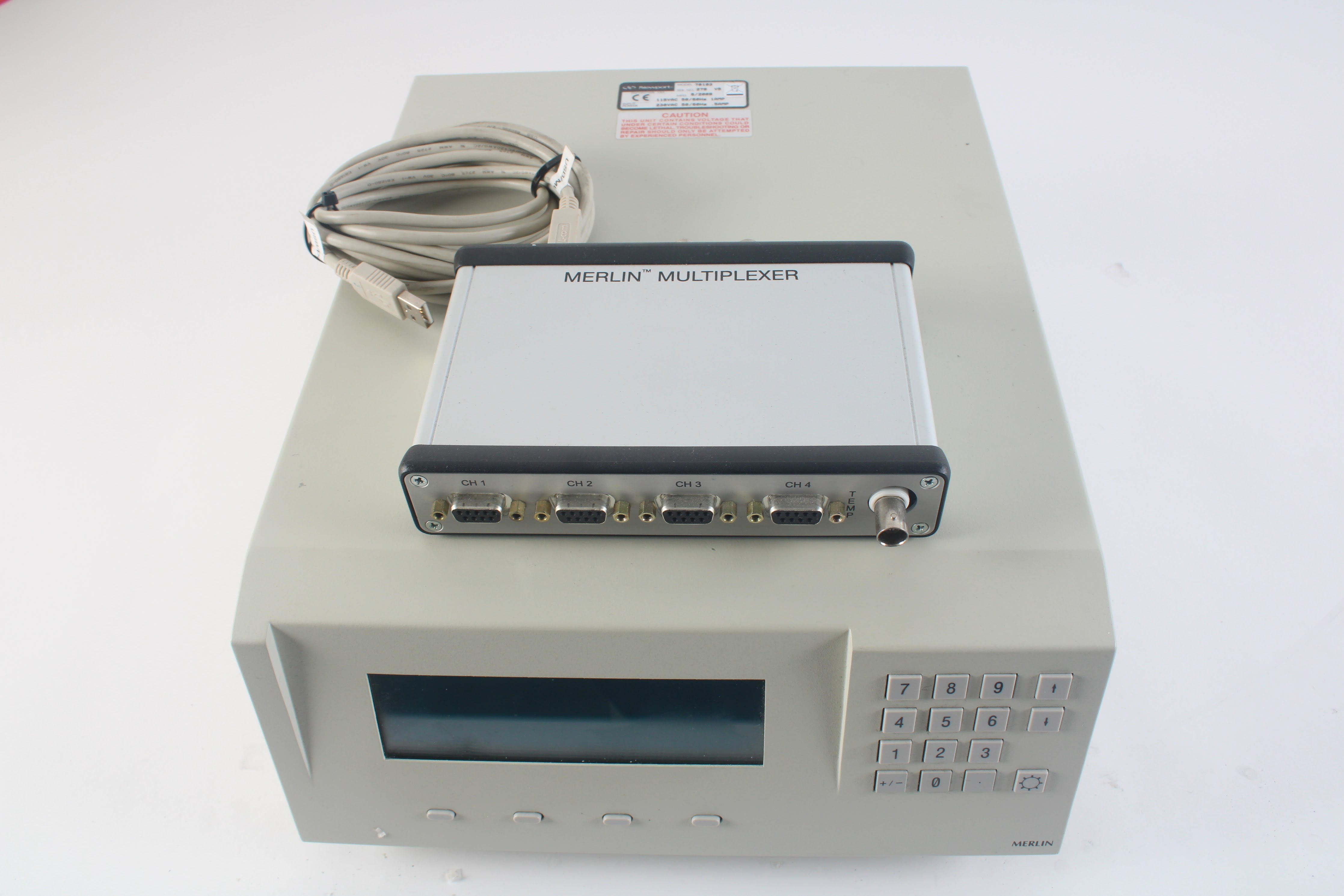 Newport/Oriel 70103 Merlin Single Channel GPIB Control Unit 7010x Seri – NTC Tech