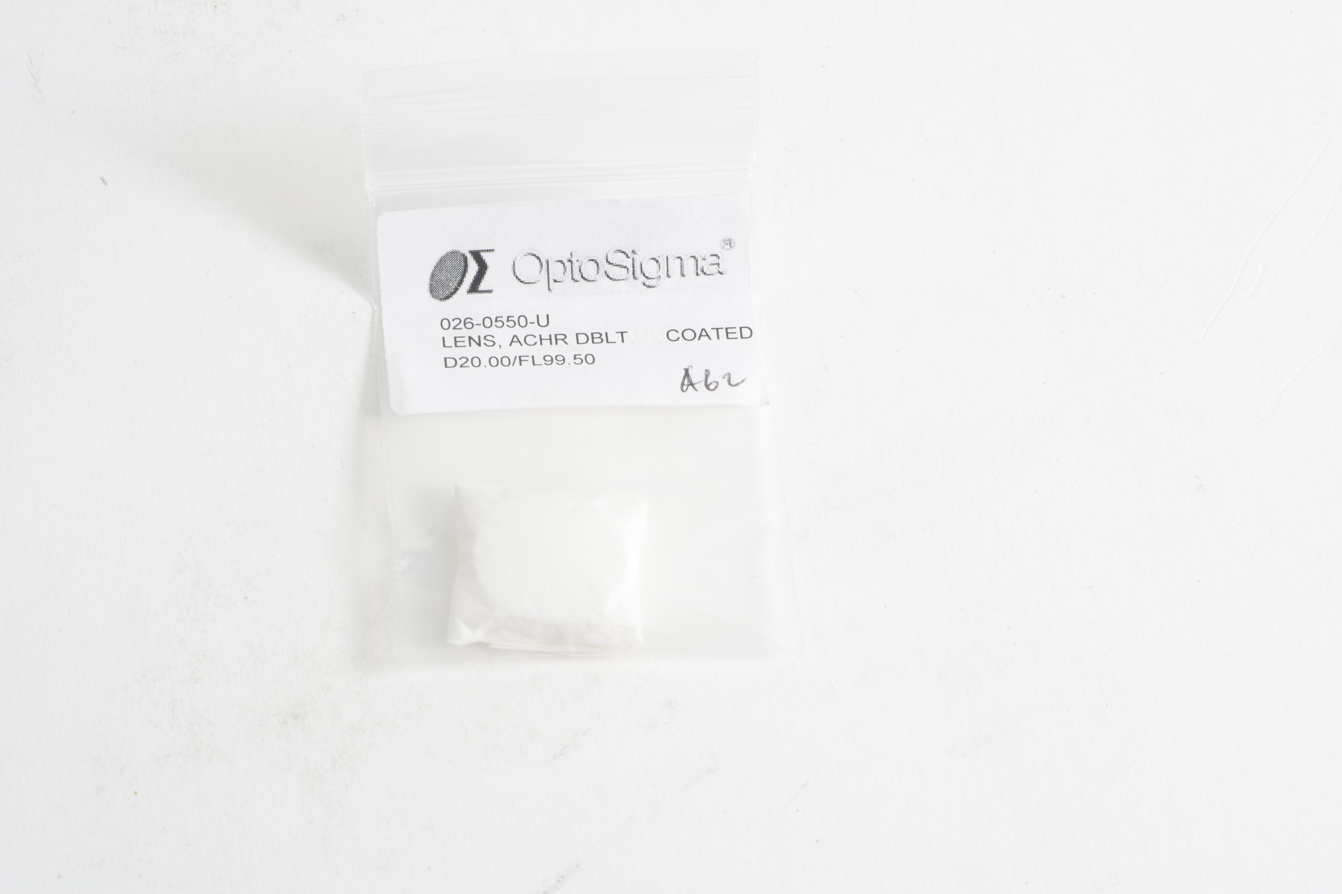 OptoSigma 026-0550-U Lens, ACHR DBLT Coated D20.00/FL99.50 - New – NTC Tech