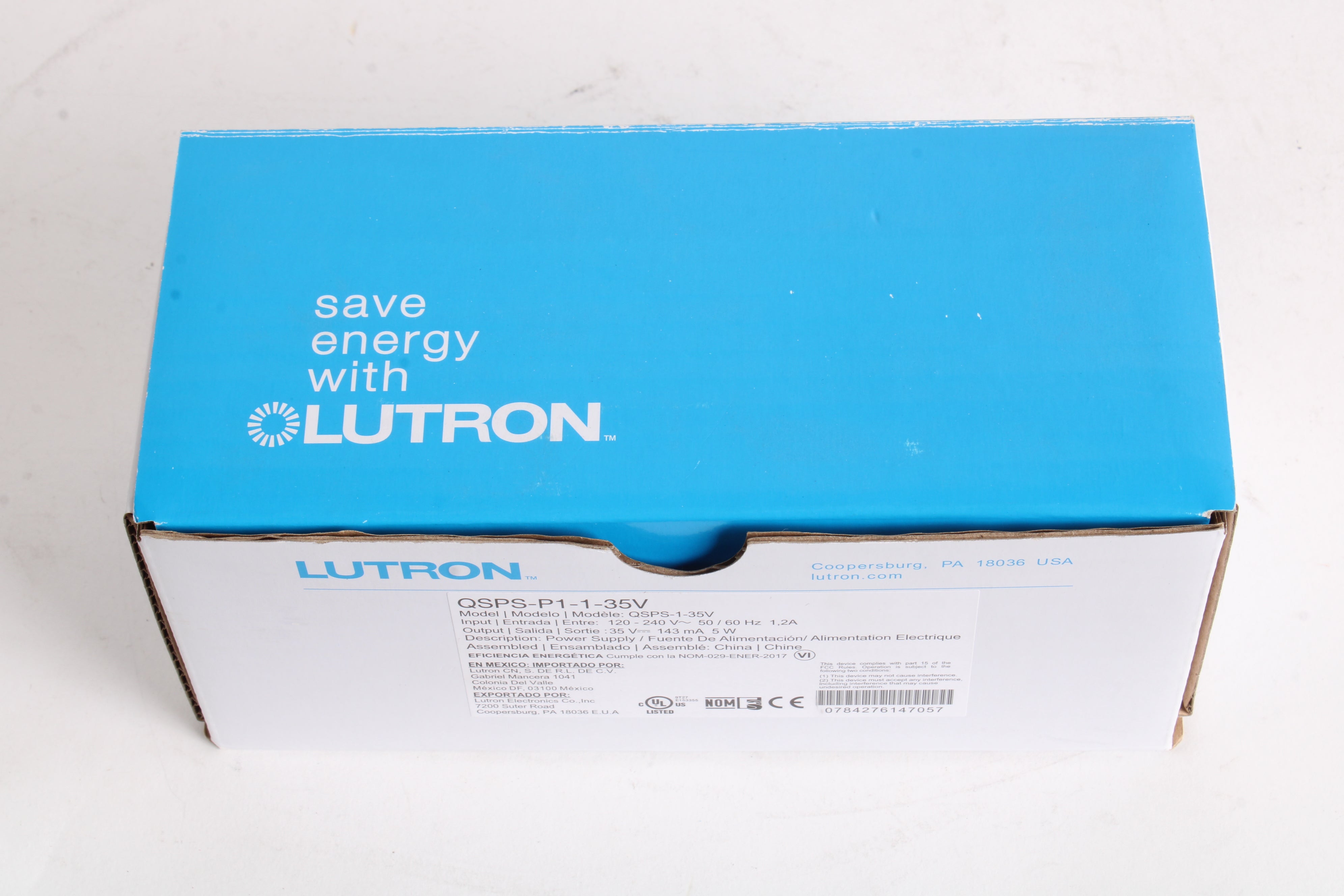 Lutron QSPS-P1-1-35V QS Link Plug-In Power Supply - NEW – NTC Tech