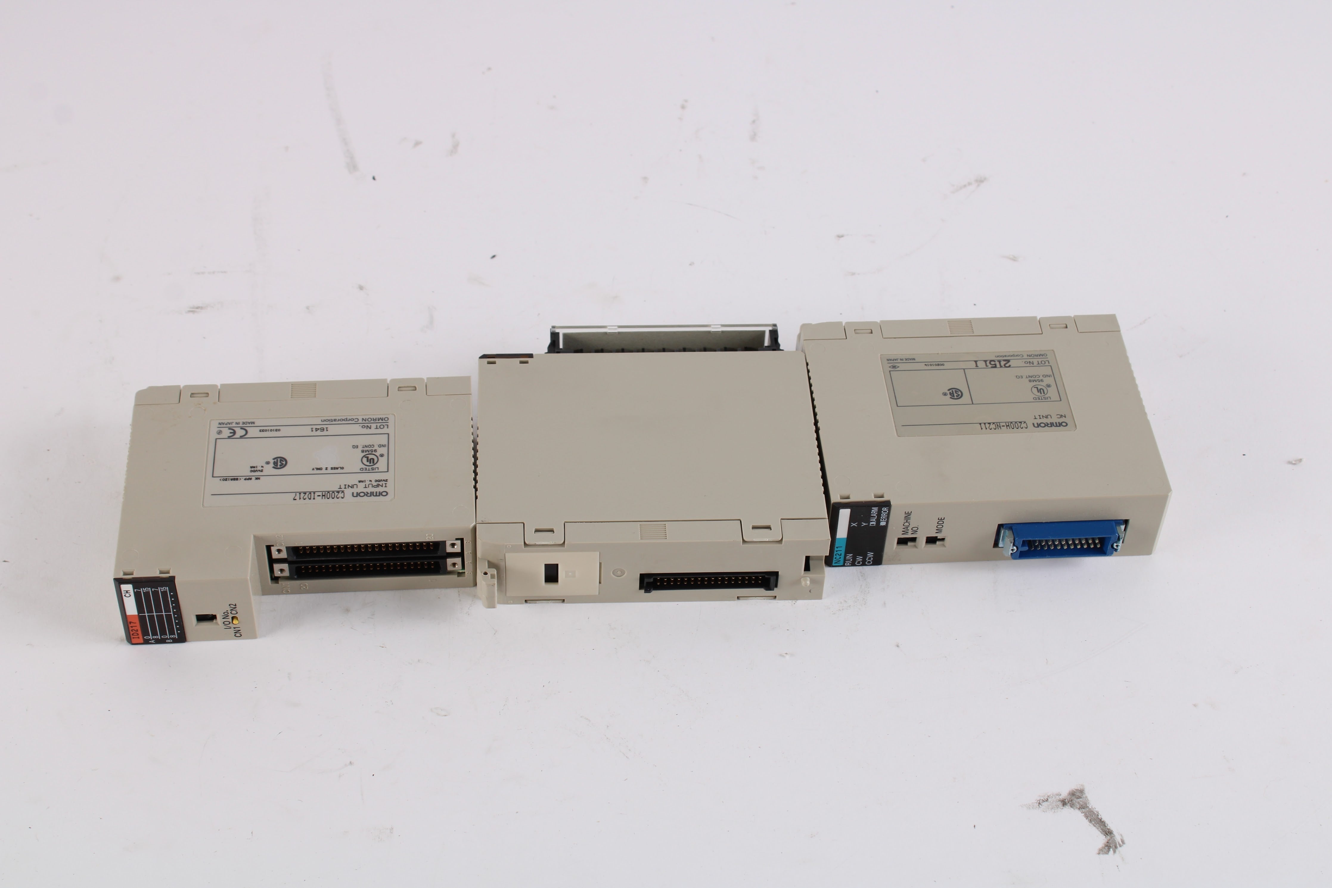 Omron C200H-NC211 Position Control W/ C200H-0C225 Output & C200H-ID217 – NTC Tech