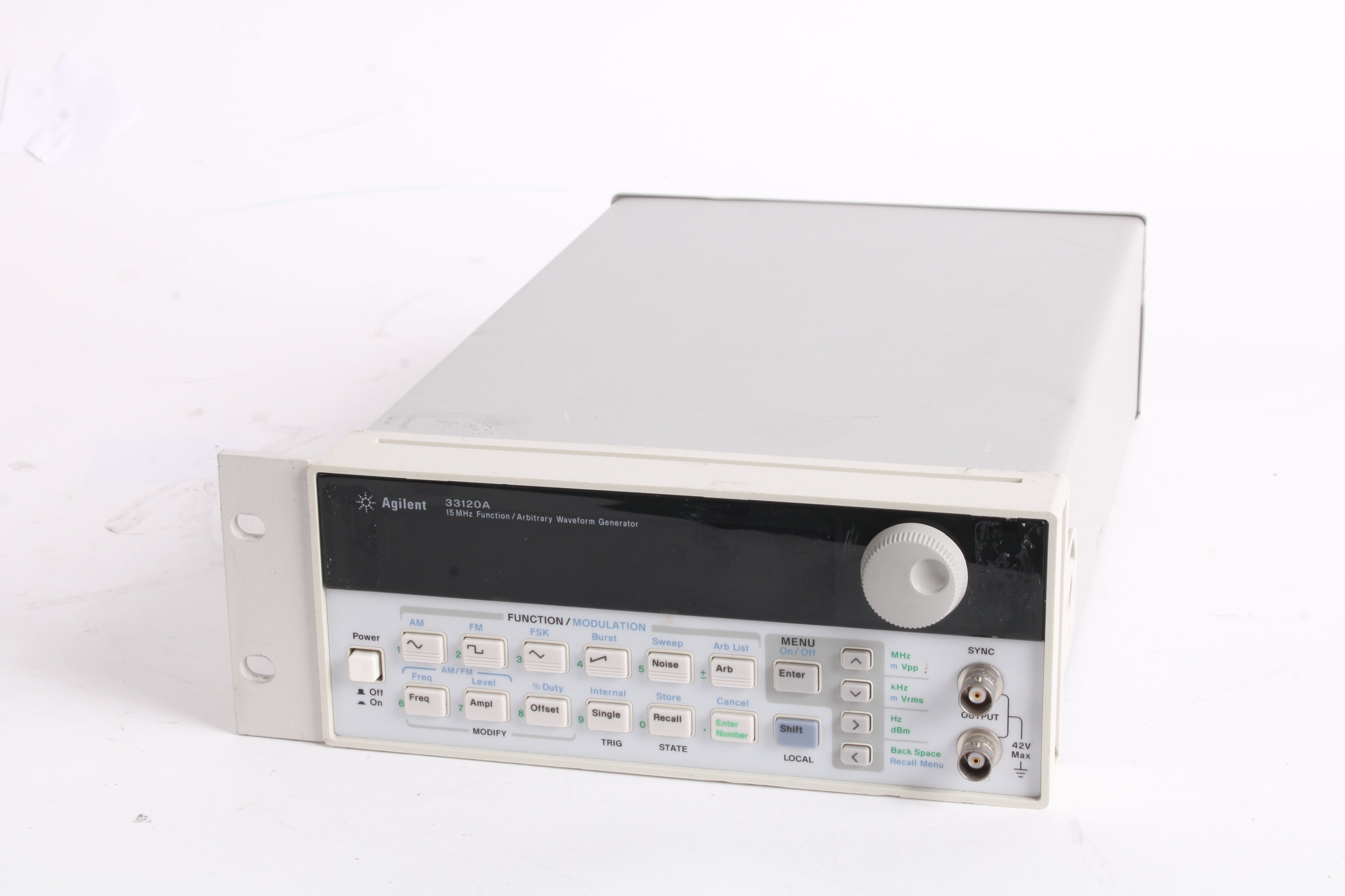 Agilent 33120a 15mhz Function Arbitrary Waveform Generator Opt 001
