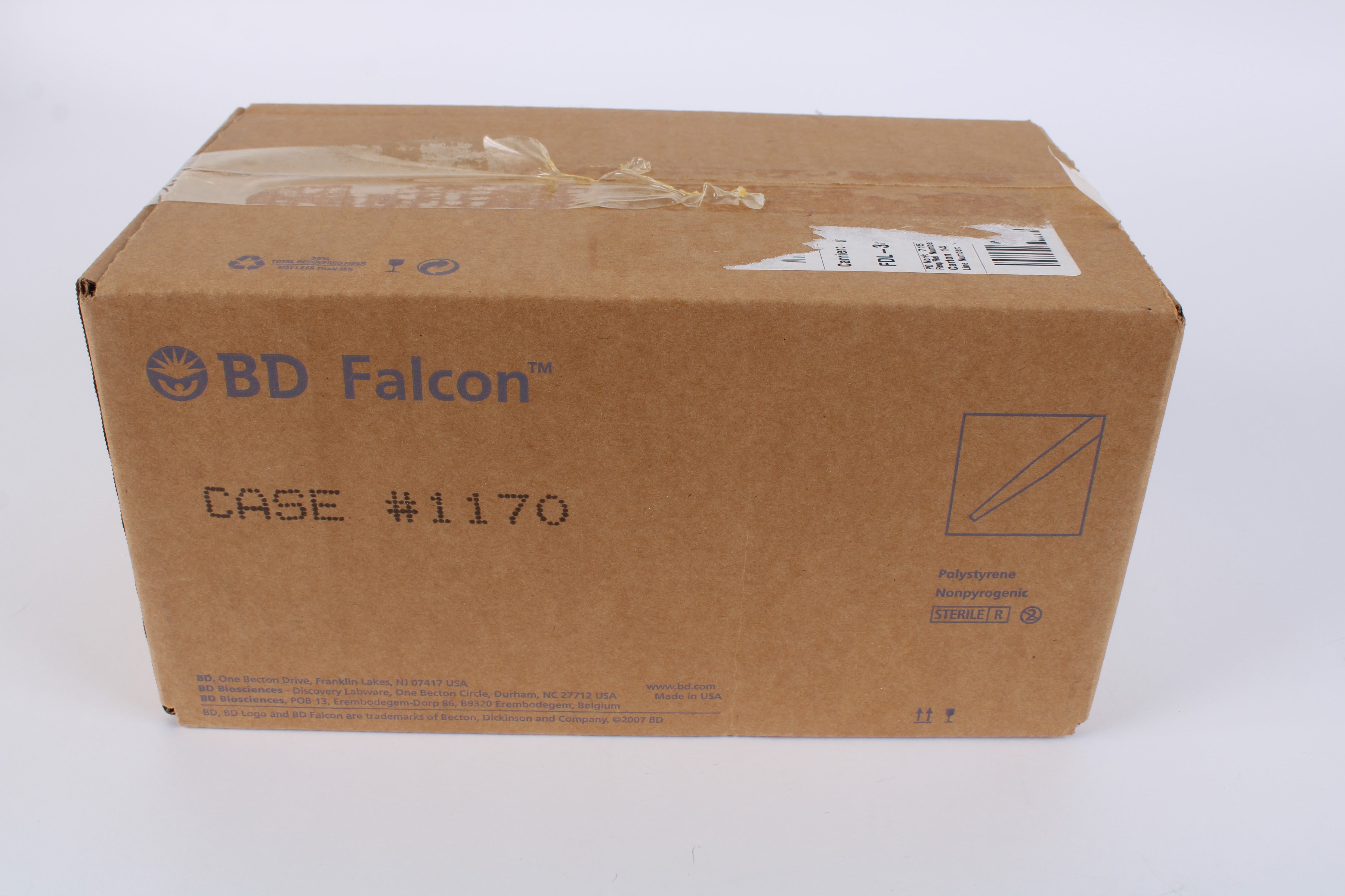 BD Falcon 2ml Aspirating Pipet REF 357558 50 Bag, 200 Case - NEW – NTC Tech