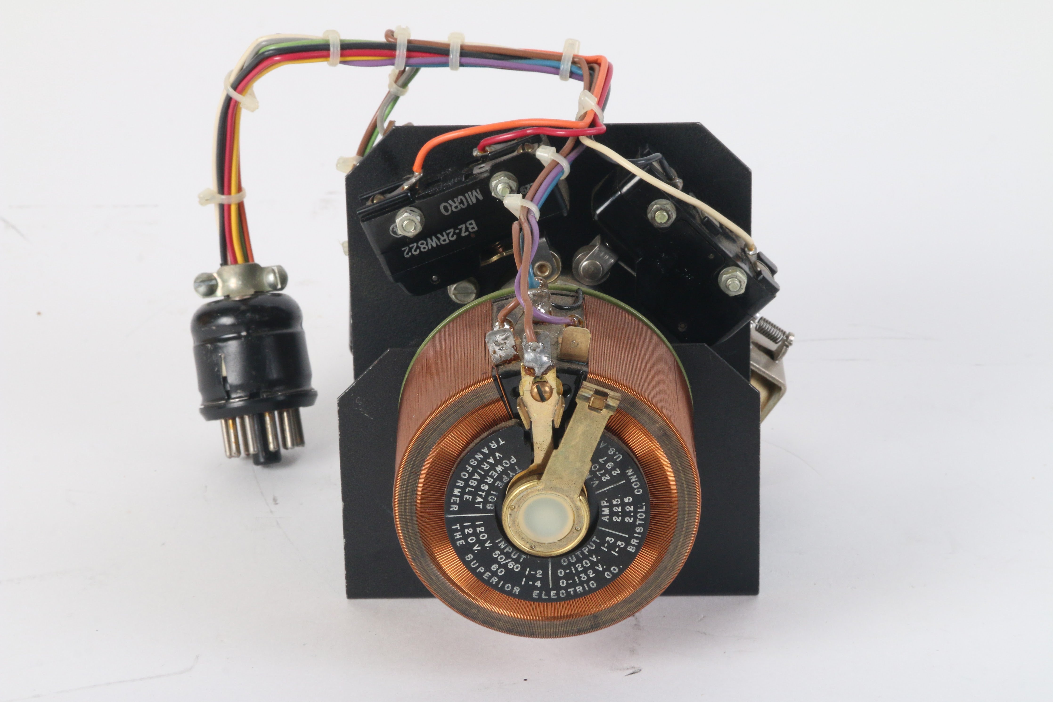 Superior Electric Type 10b Powerstat Variable Transformer W Princeton Ntc Tech