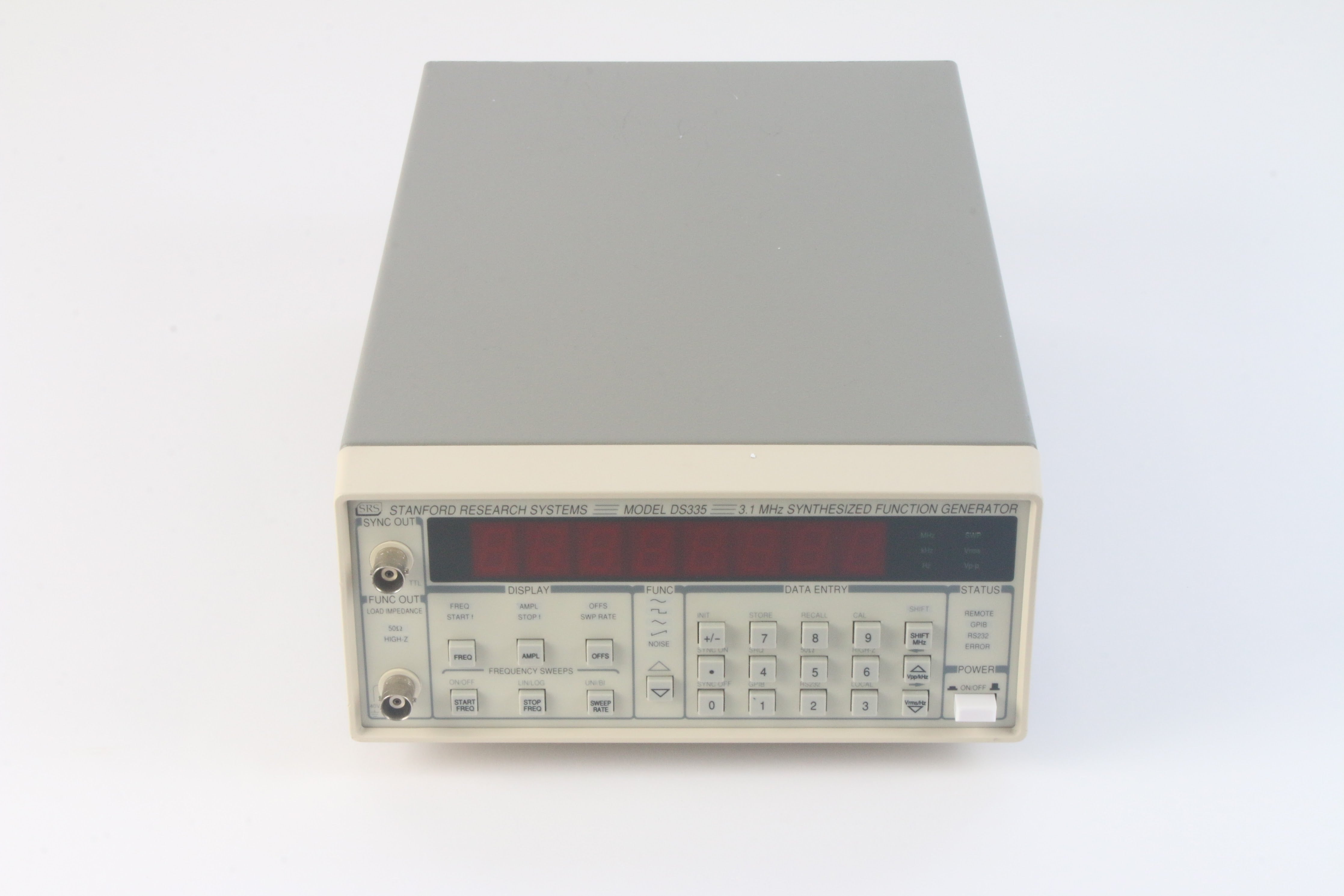 Stanford Research DS335 3.1Mhz Synthesized Function Generator – NTC Tech