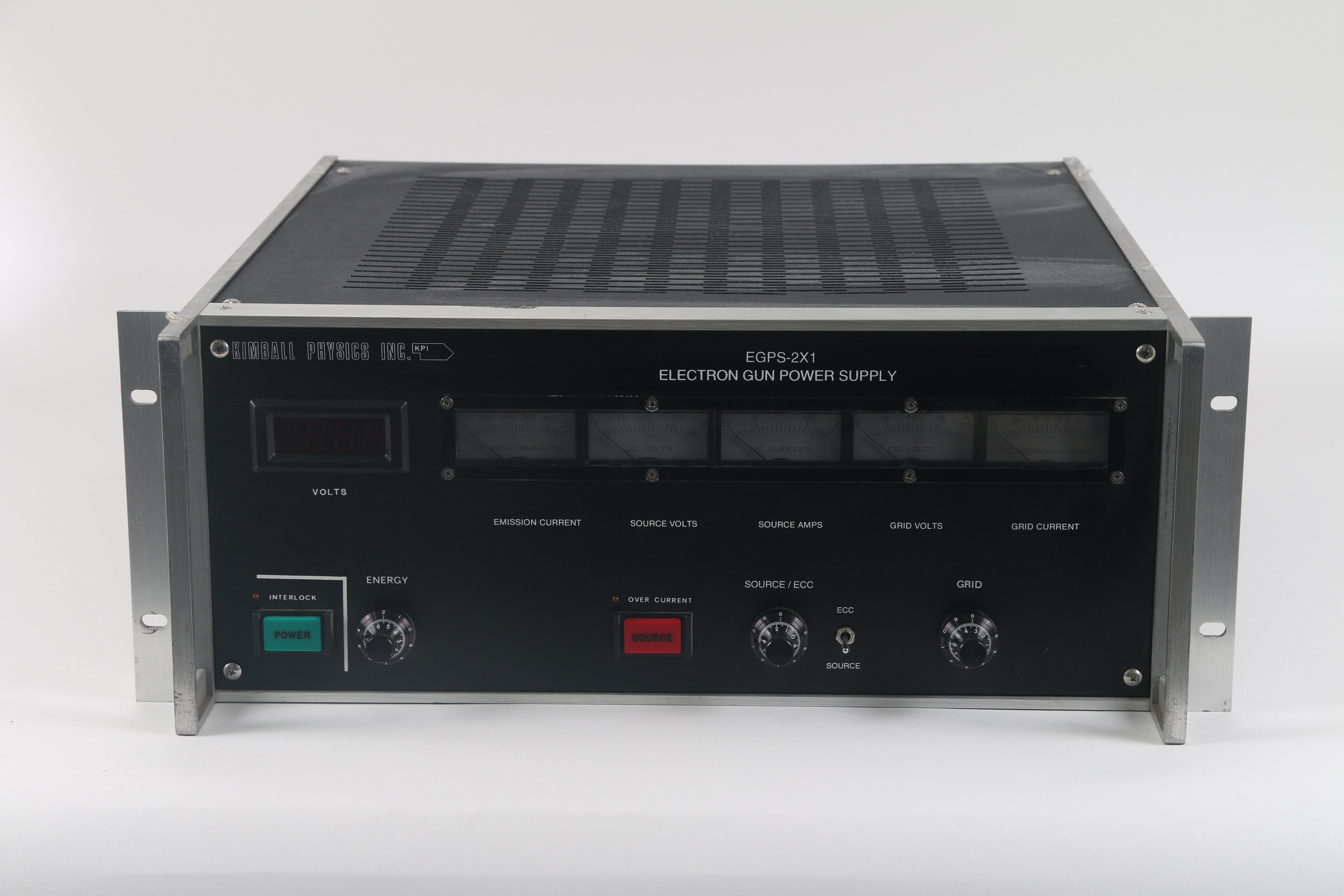 As-Is Kimball Physics EGPS-2X1 Electron Gun Power Supply – NTC Tech