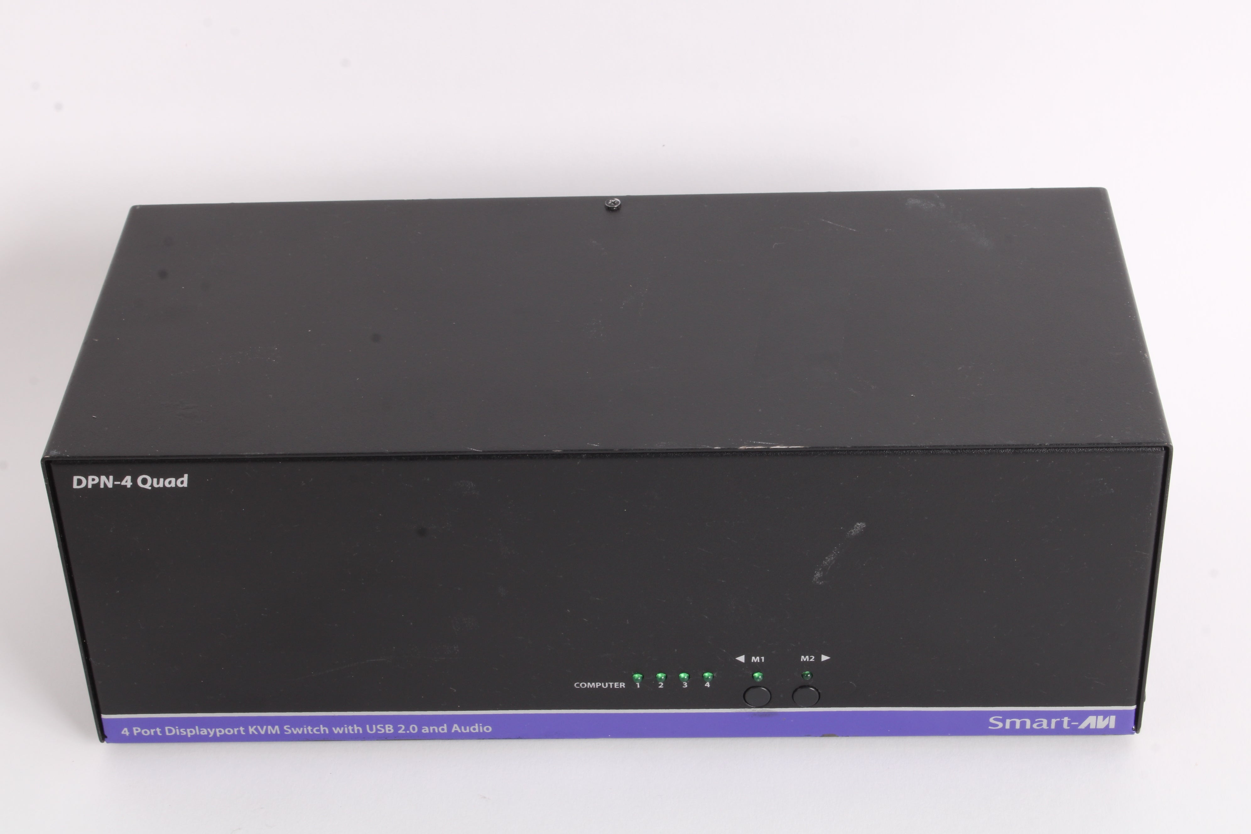 SmartAVI DPN-4 QUAD 4-Port Display Port KVM Switch w/ USB 2.0 and Audi – NTC Tech