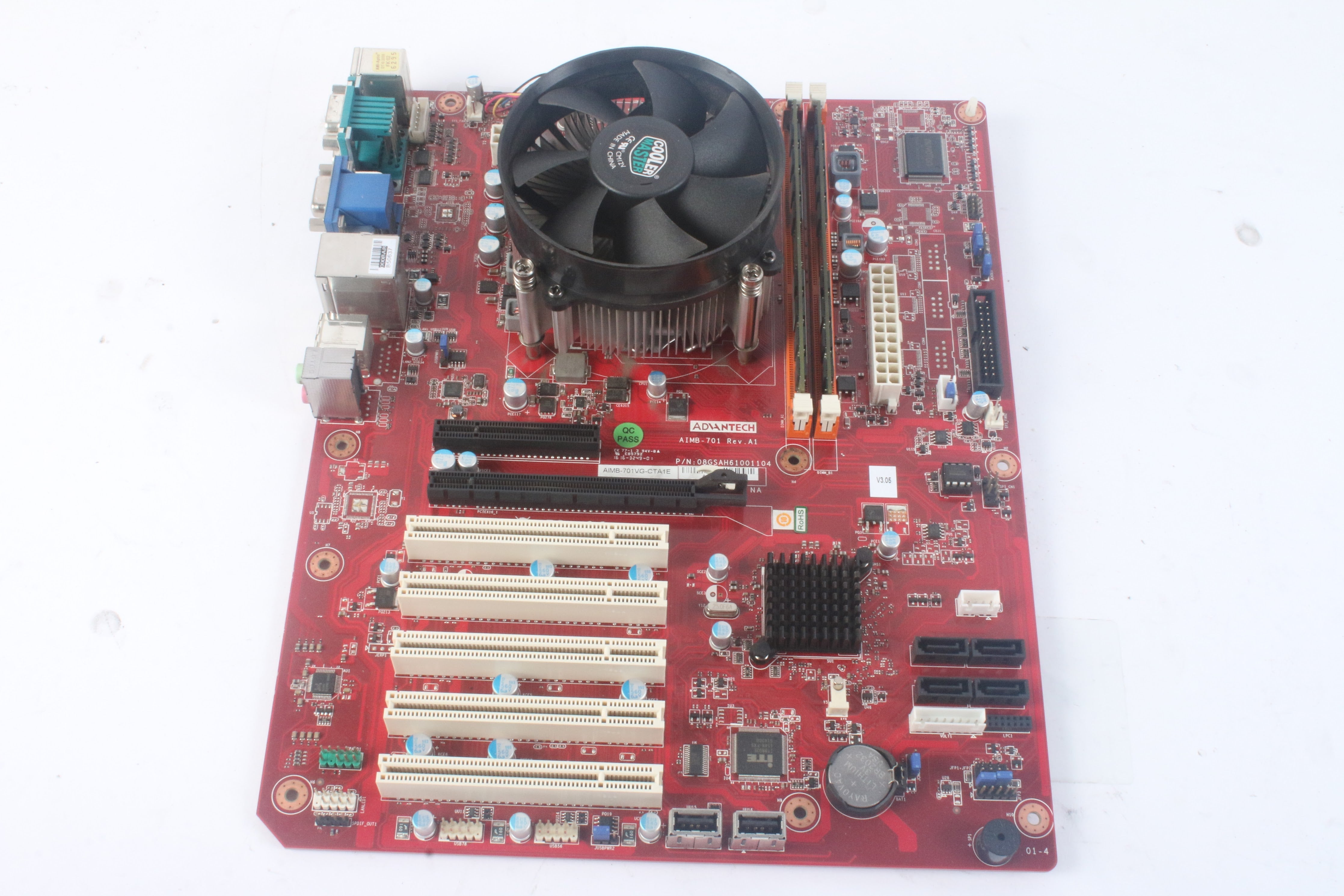 Advantech AIMB-701 Rev. A1 Motherboard Intel i7-2600 CPU@ 3.40GHz 8GB – NTC Tech