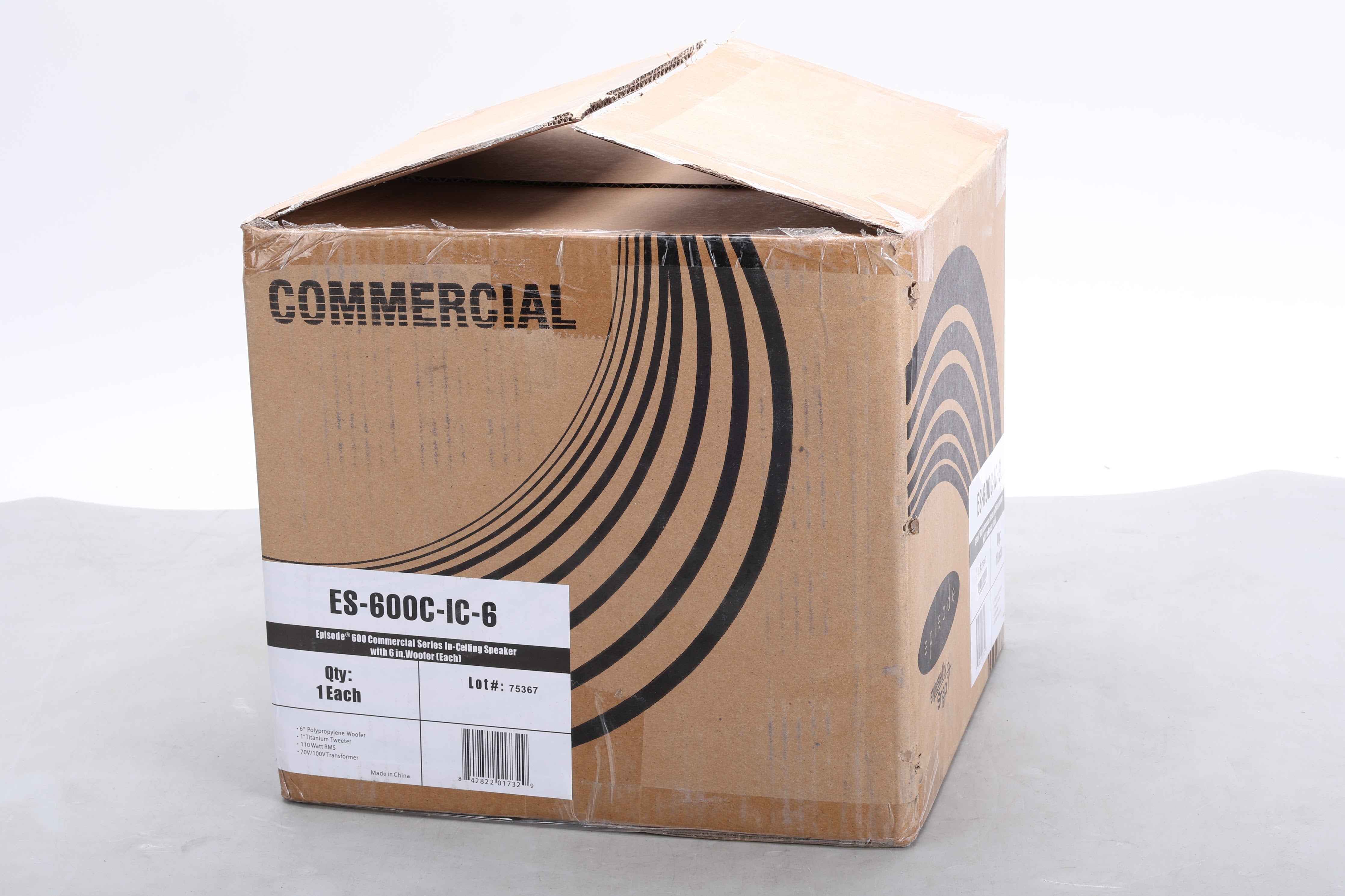 Episode ES-600C-IC-6 In-Ceiling Speaker Single 842822017329 - New Open ...