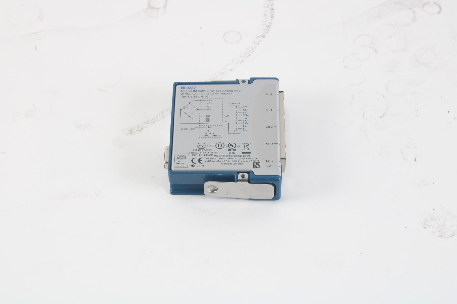 National Instruments NI 9237 4-Ch 24-Bit Half/Full Bridge Analog Input – NTC Tech